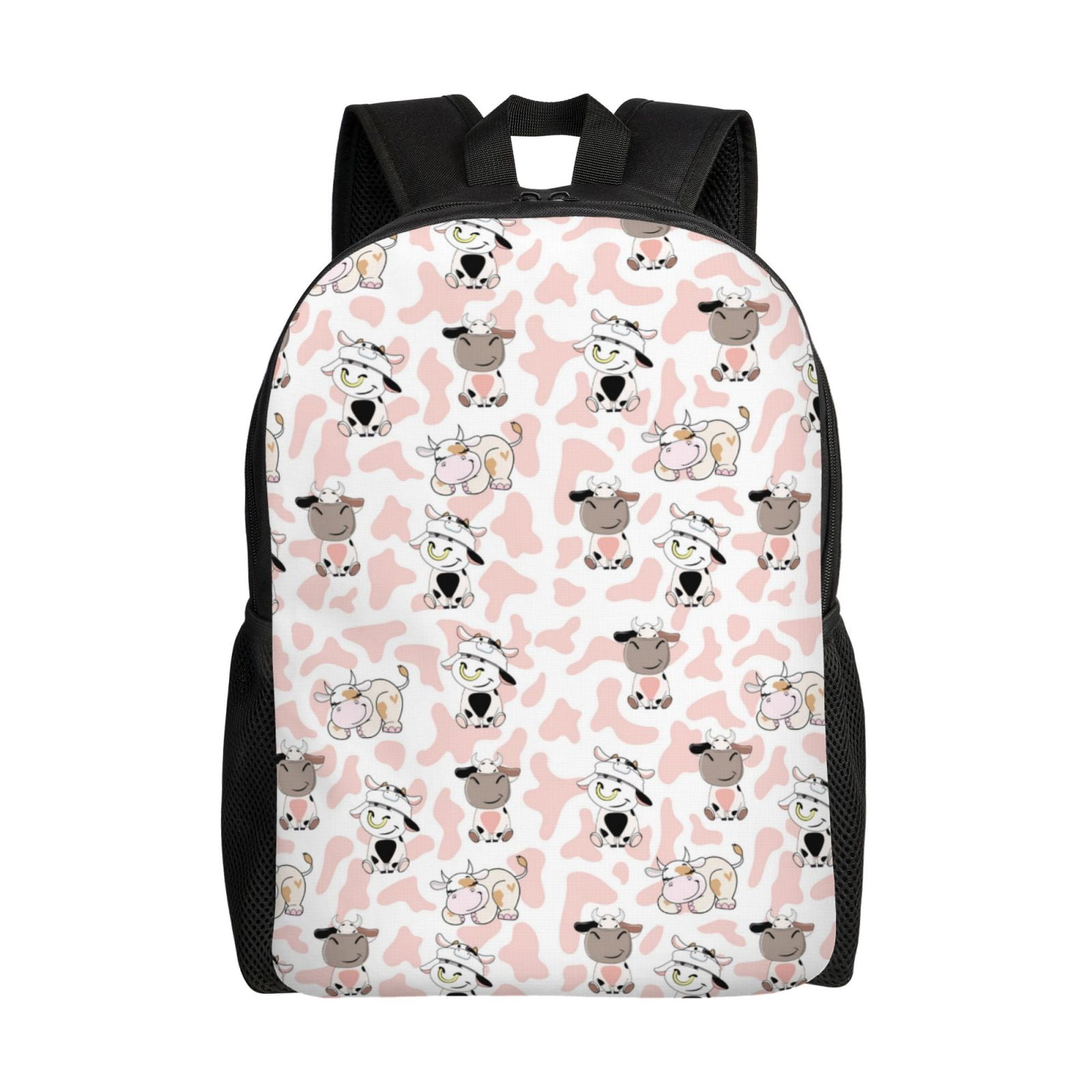 Fotbe Cute Cartoon Cows Travel Laptop Backpack, Business Slim Sturdy ...