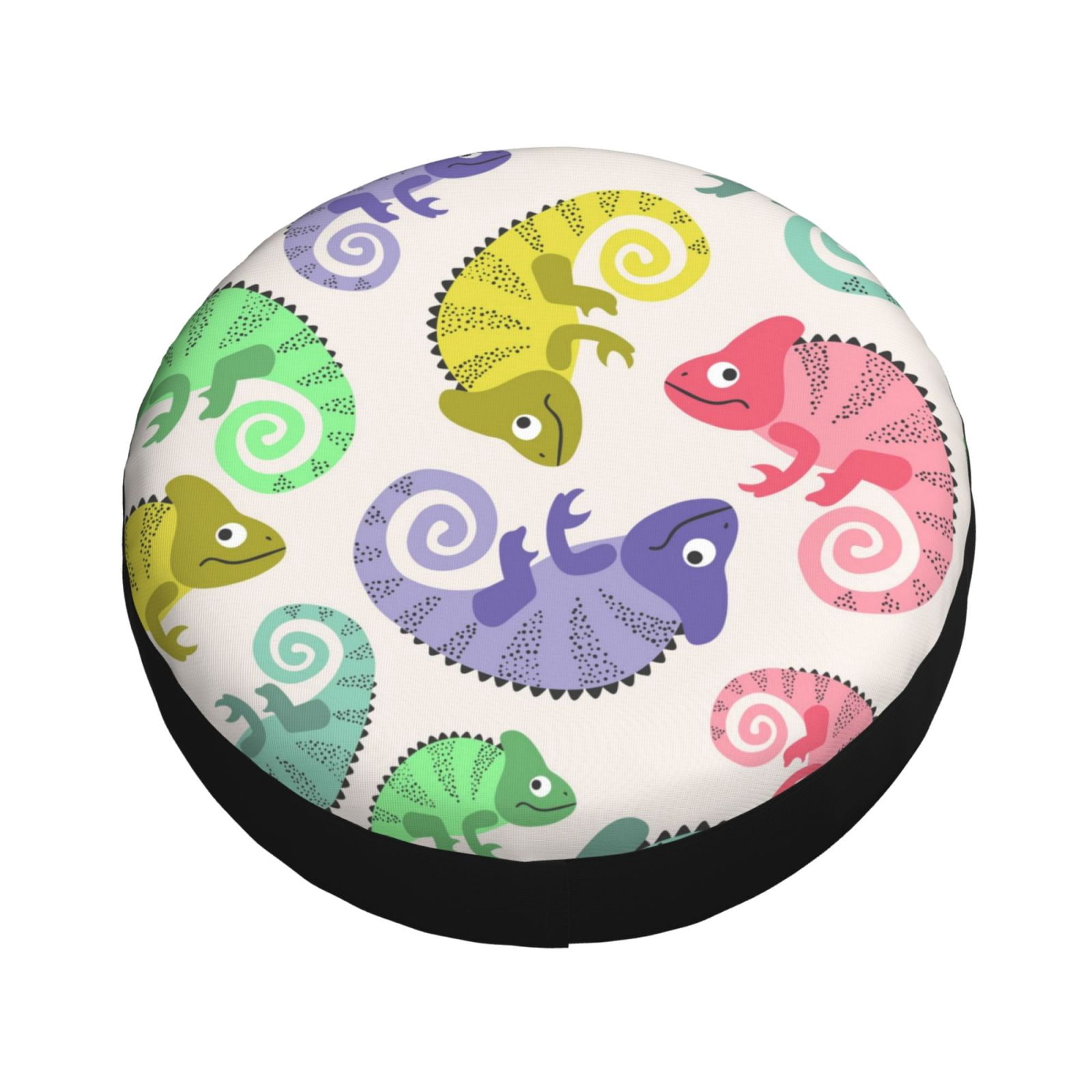 Fotbe Cute Chameleons Spare Tire Cover Thickening Universal Fit for ...