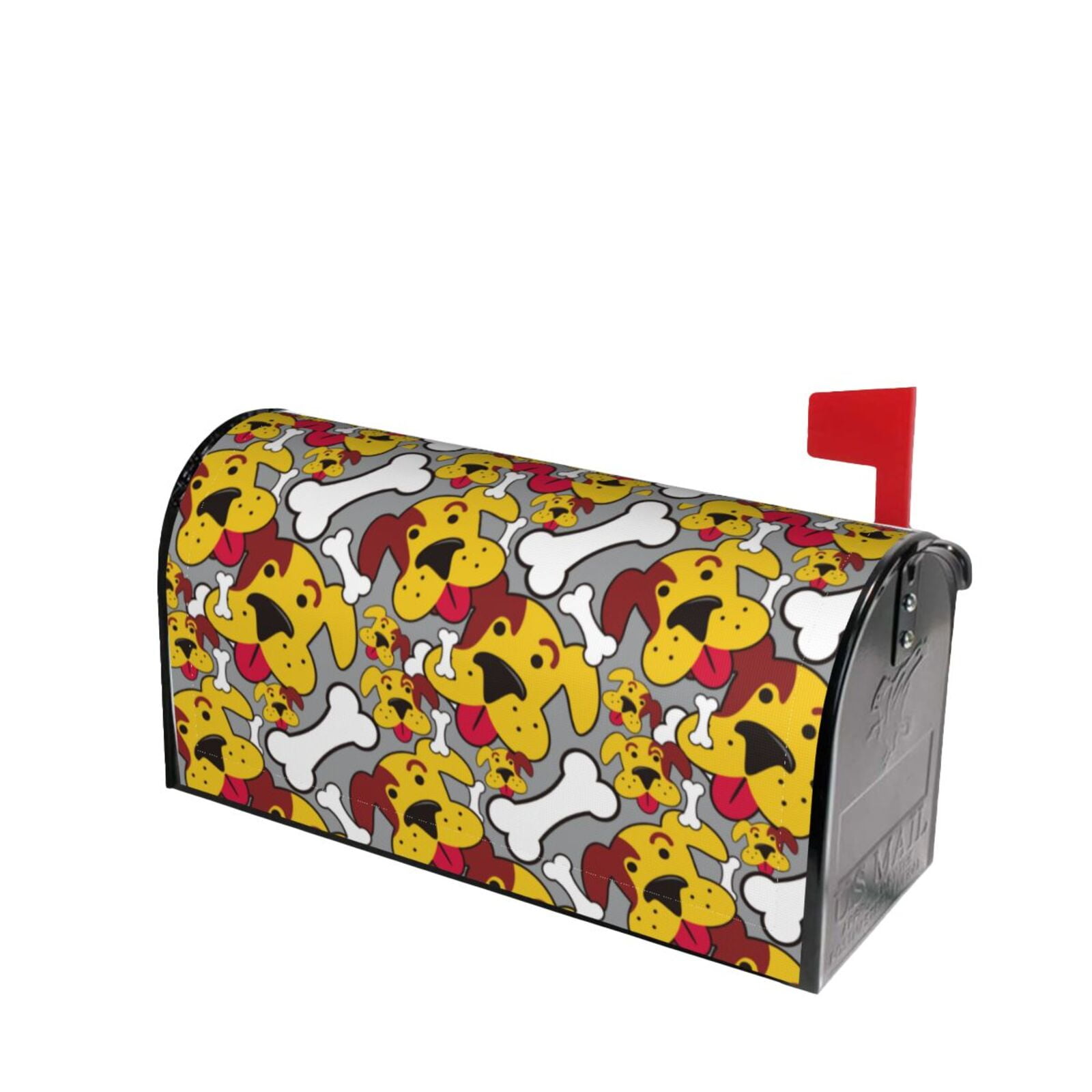 Fotbe Cute Dog Mailbox Covers Post Letter Box Cover Garden Decor ...