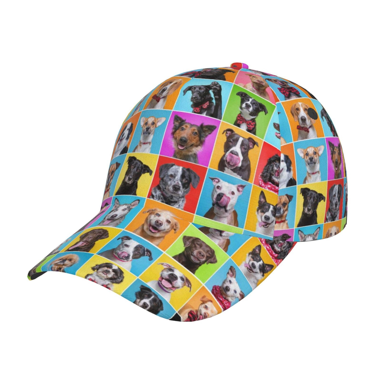 Fotbe Cute Dogs Collage Baseball Cap, Cute Dogs Collage Print Dad Hat ...