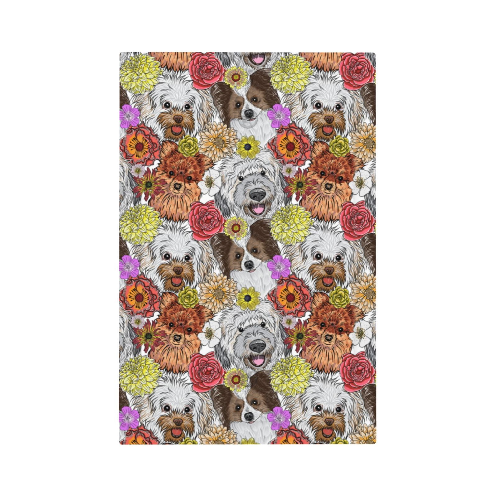 Fotbe Cute Dogs Puppy Print Duplex Receptacle Wall Plate, 1-Gang 5.0 ...