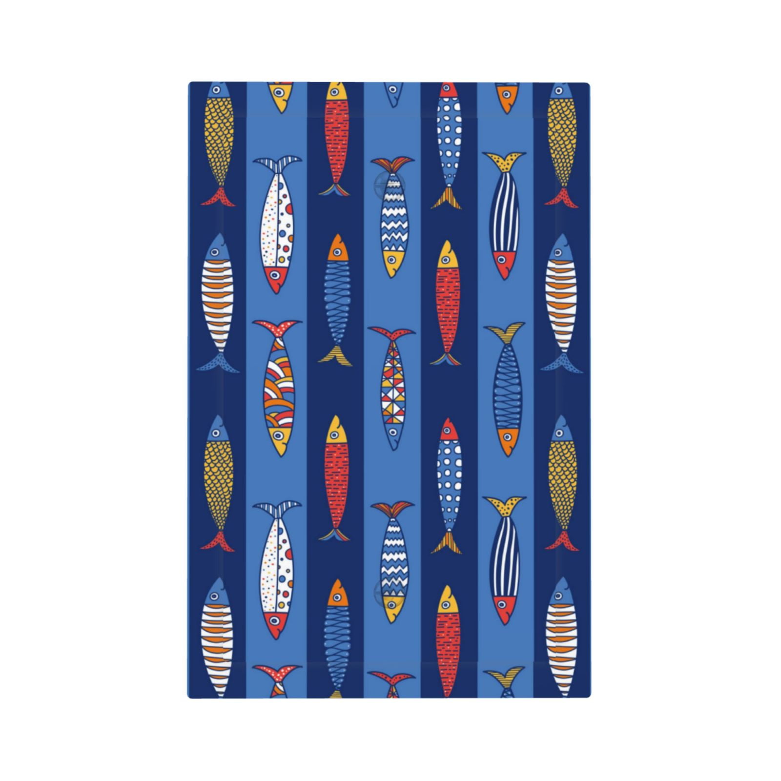 Fotbe Cute Fish Print Duplex Receptacle Wall Plate, 1-Gang 5.0" x3.0 ...