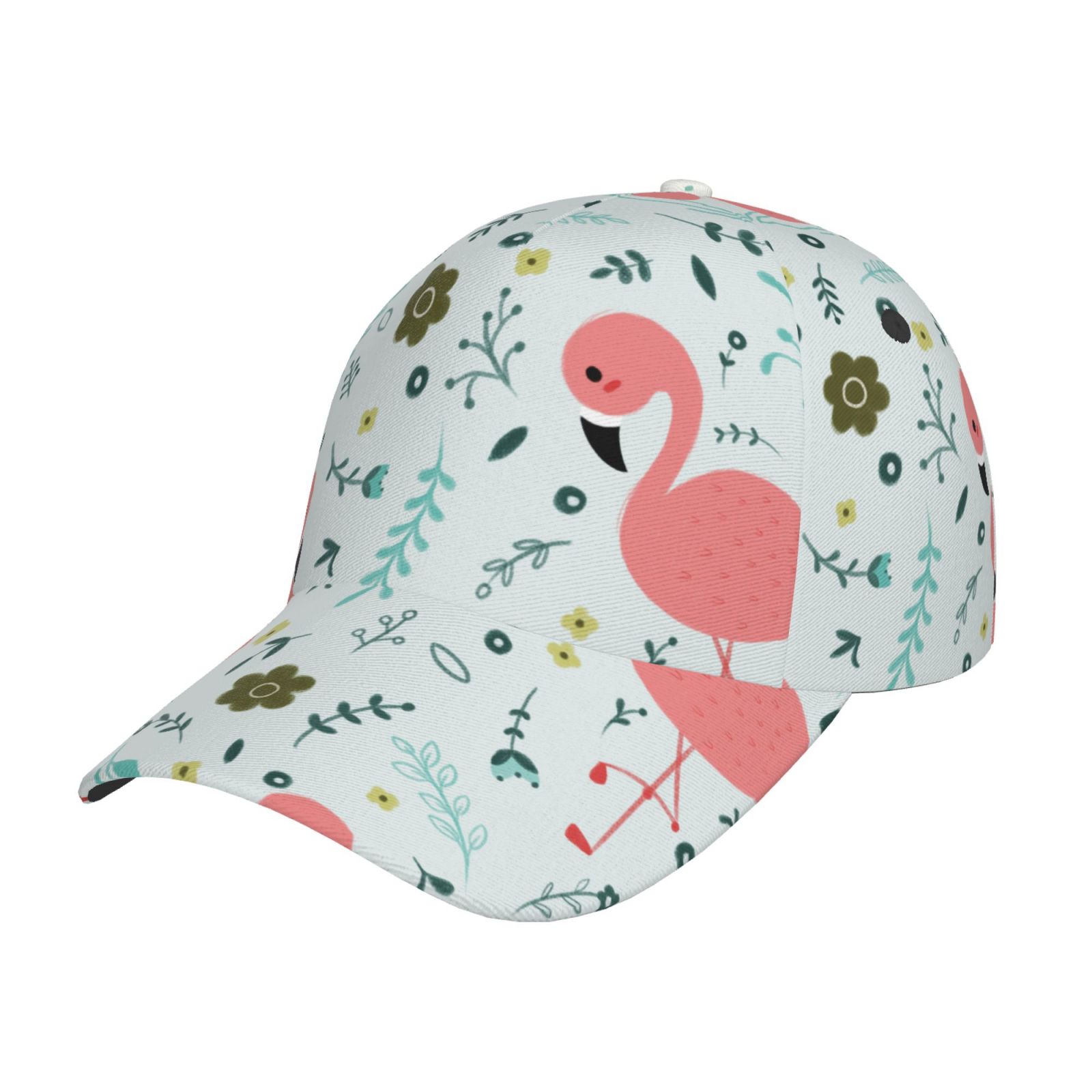 Fotbe Cute Flamingo Baseball Cap, Cute Flamingo Print Dad Hat,Outdoor ...