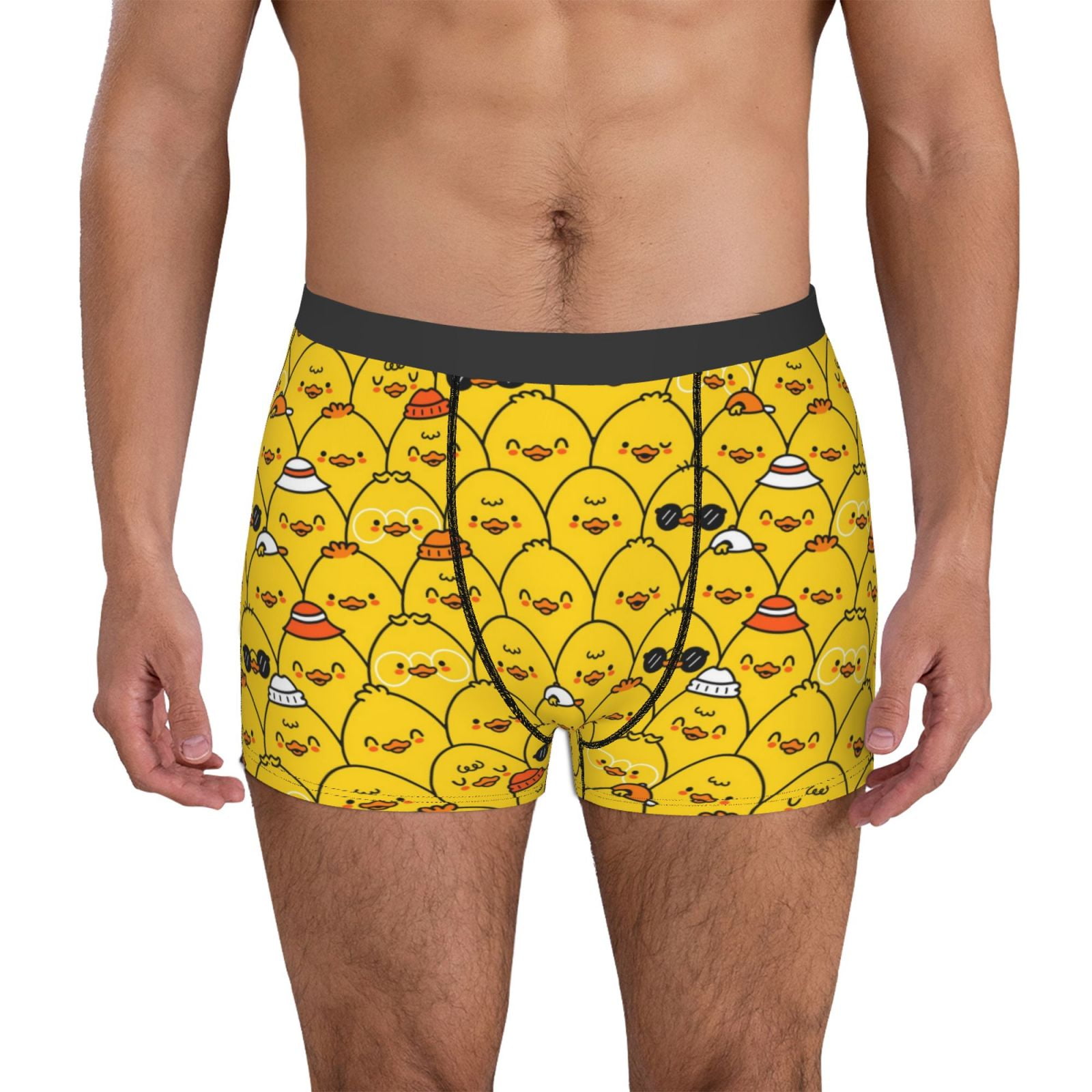 Fotbe Cute Funny Chicken Men’s Total Support Pouch Boxer Briefs, X-Temp ...
