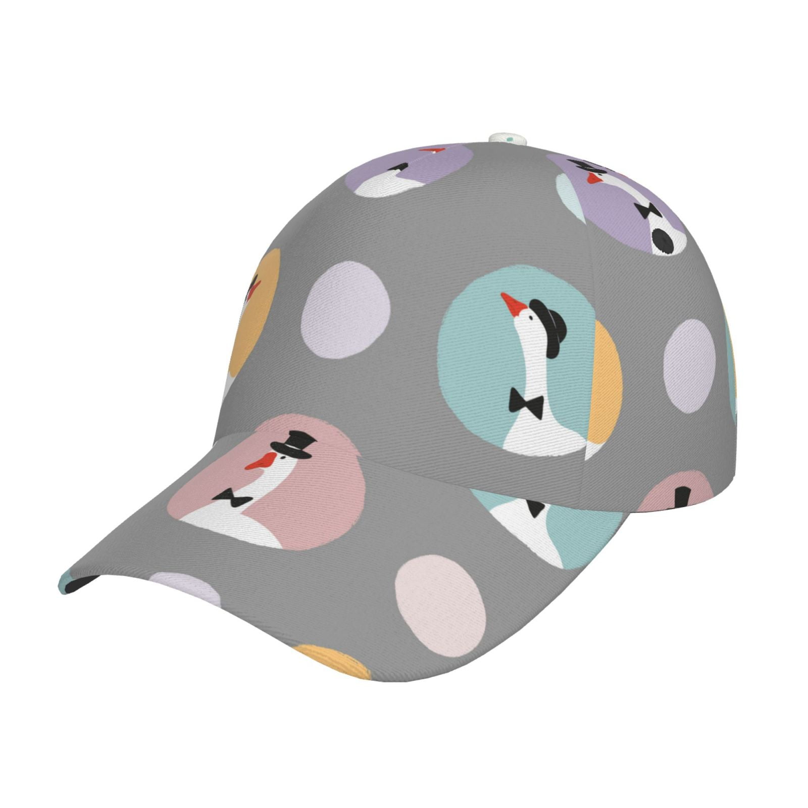 Fotbe Cute Geese Baseball Cap, Cute Geese Print Dad Hat,Outdoor Hat ...