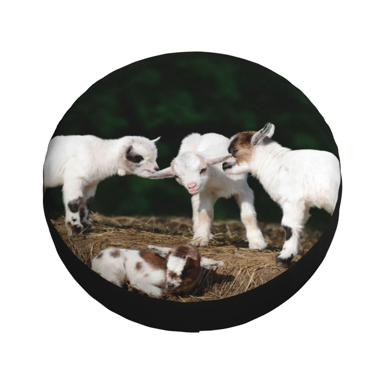 Fotbe Cute Goat Baby Spare Tire Cover Thickening Universal Fit for Jeep ...