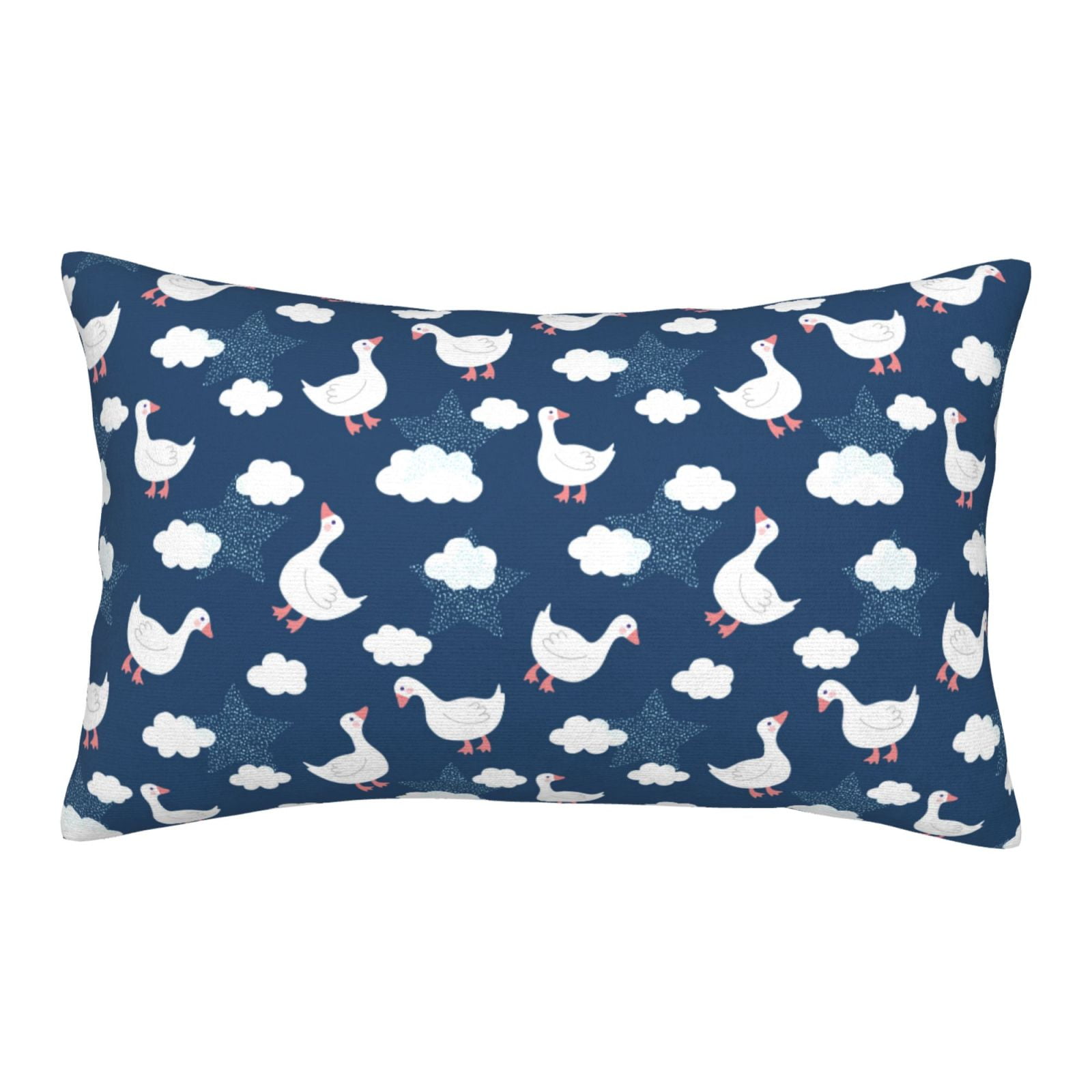 Fotbe Cute Goose On Blue Sky Pillow Cases - Envelope Closure - Luxury ...