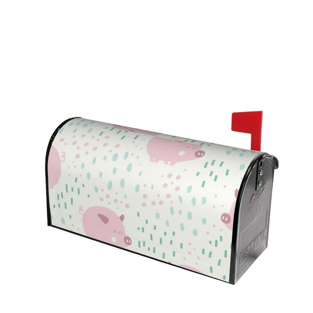 Fotbe Cute Pigs Mailbox Covers Post Letter Box Cover Garden Decor ...