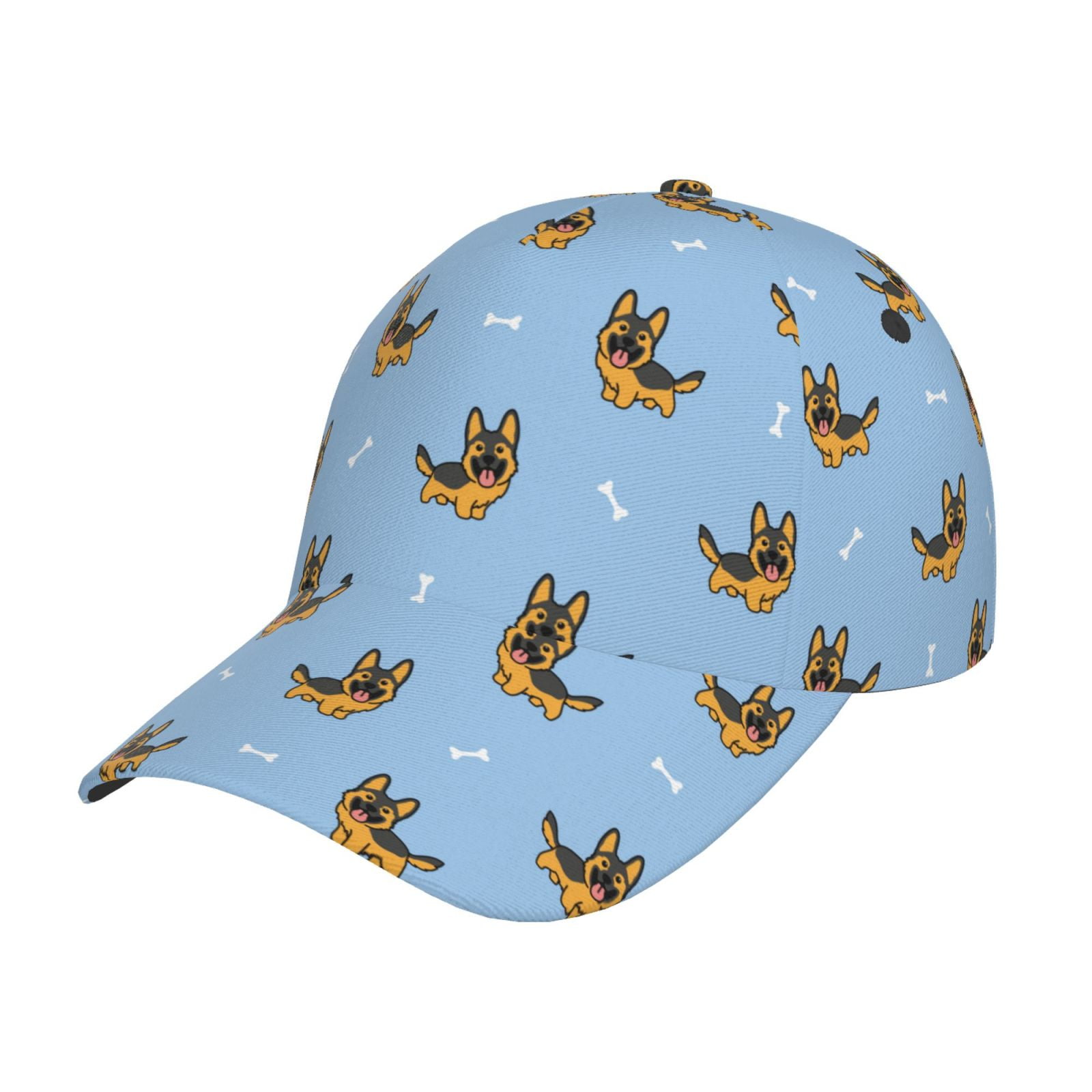 Fotbe Cute Puppy Baseball Cap, Cute Puppy Print Dad Hat,Outdoor Hat ...
