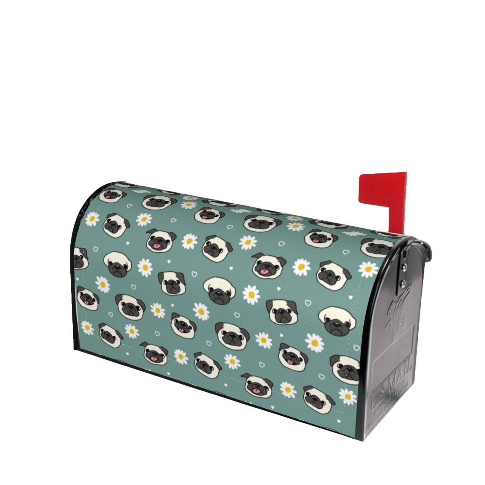 Fotbe Cute Puppy Mailbox Covers Post Letter Box Cover Garden Decor ...