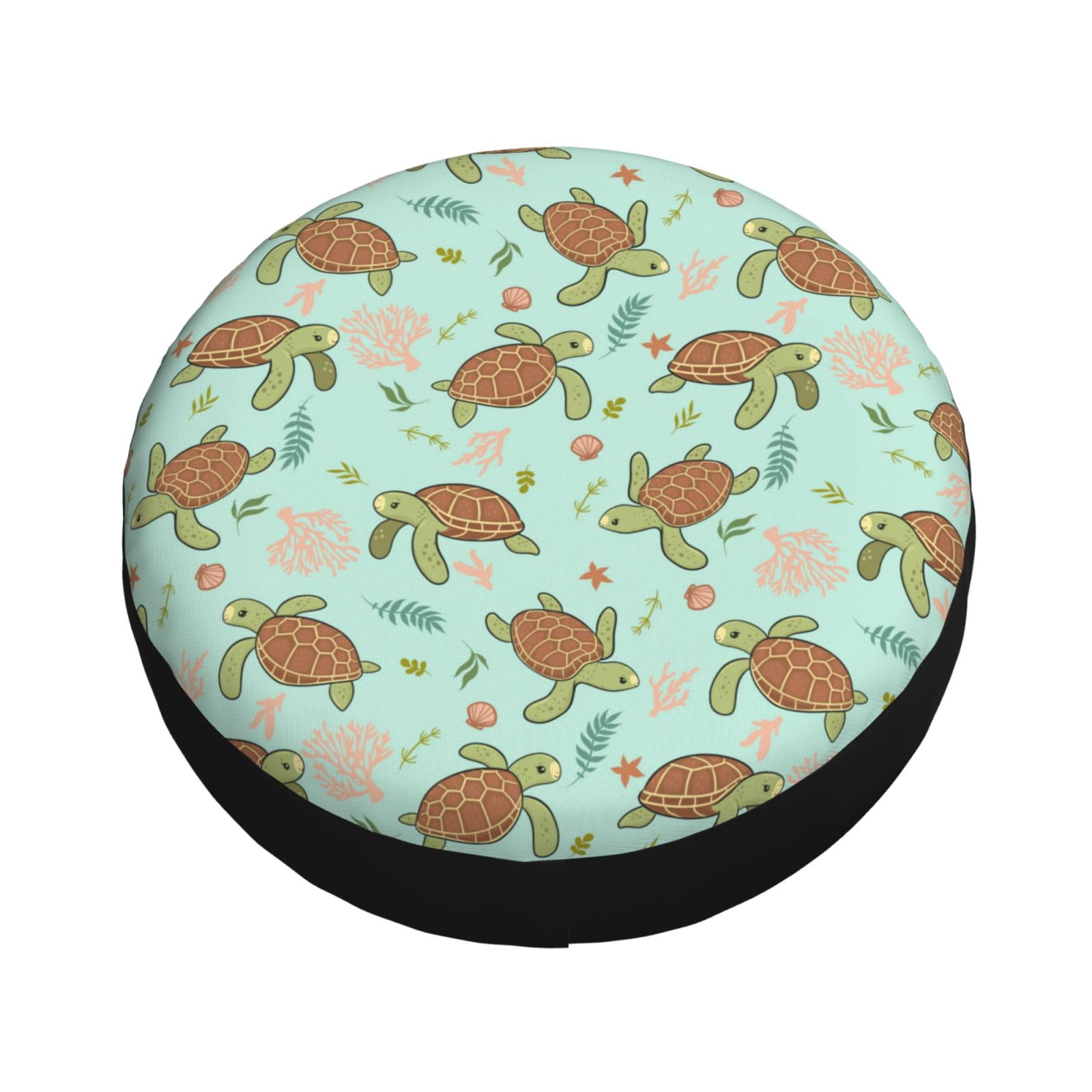 Fotbe Cute Sea Turtles Spare Tire Cover Thickening Universal Fit for ...