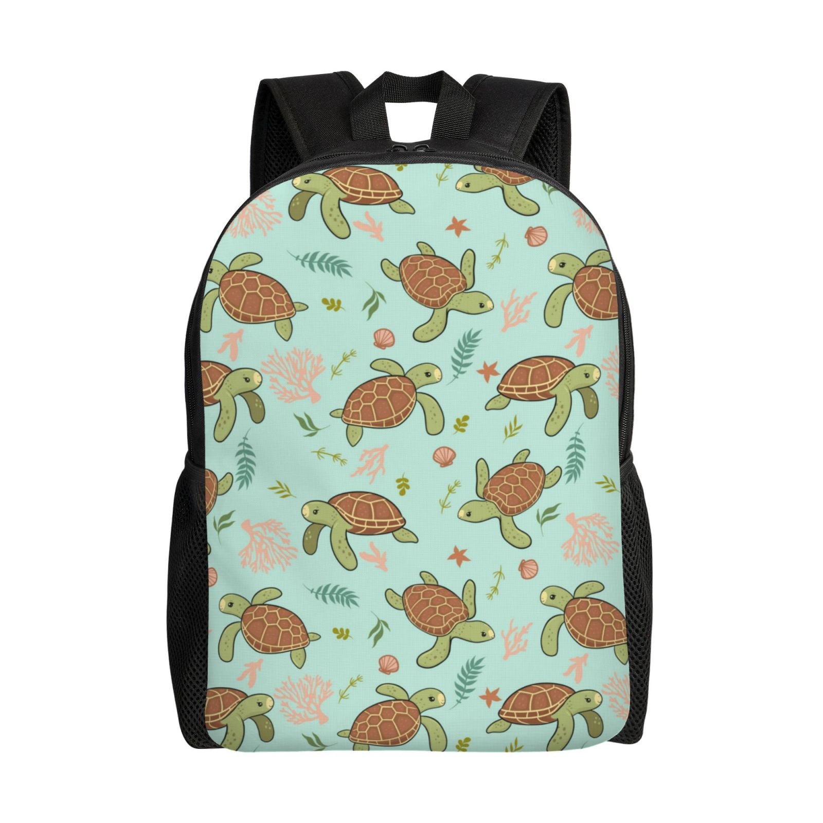 Fotbe Cute Sea Turtles Travel Laptop Backpack, Business Slim Sturdy ...