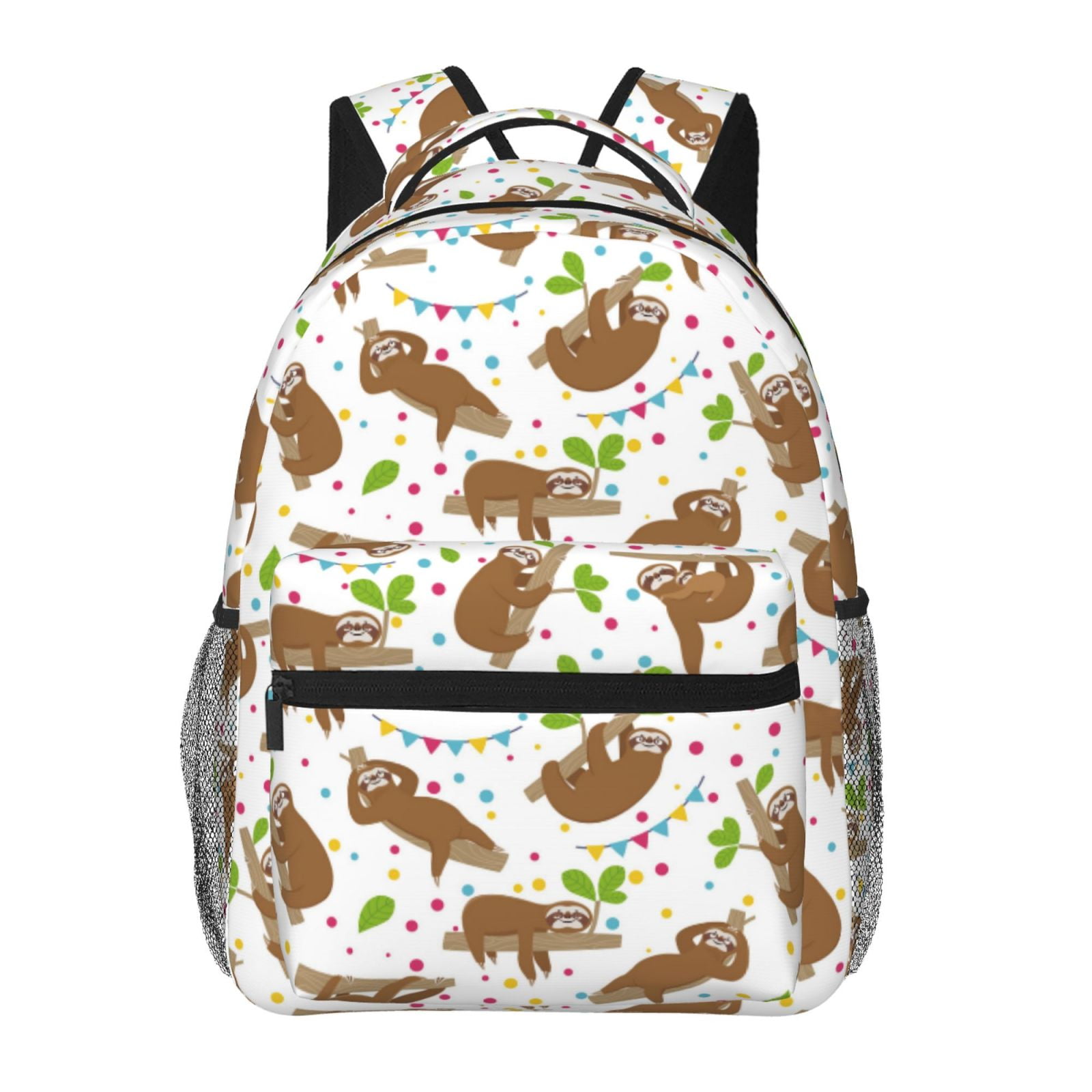 Fotbe Cute Sloth Pattern Casual Backpack for School, Travel, and ...