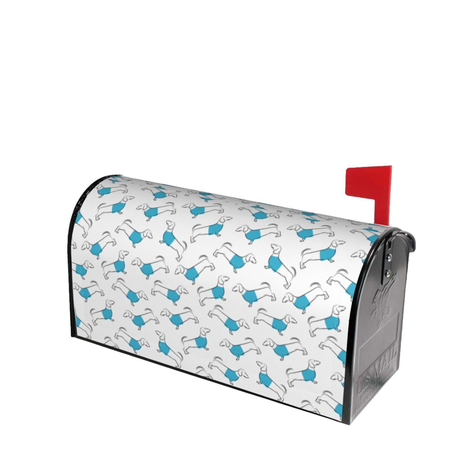 Fotbe Dachshund Dog Puppy Mailbox Covers Post Letter Box Cover Garden ...