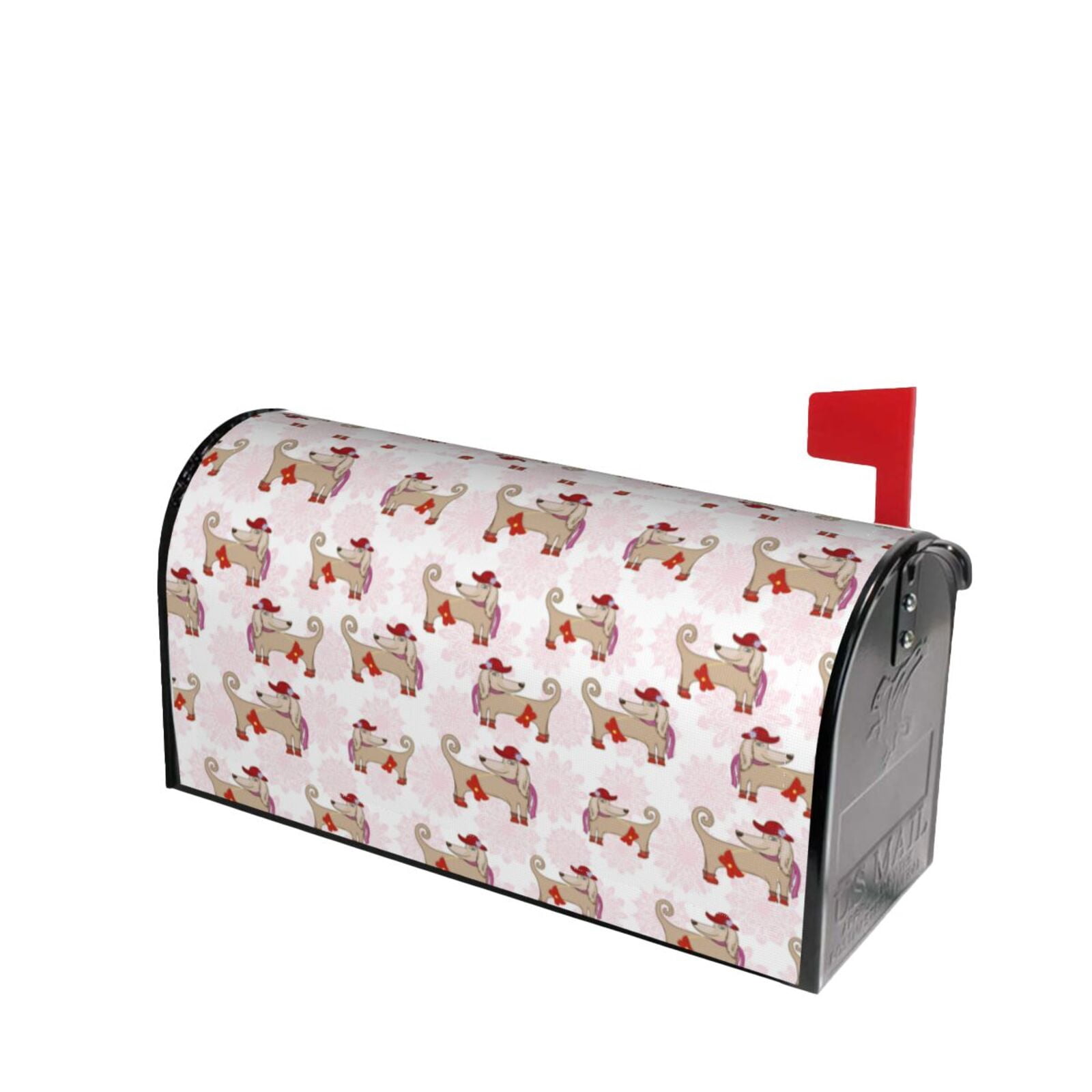 Fotbe Dachshund Dog Puppy Mailbox Covers Post Letter Box Cover Garden ...