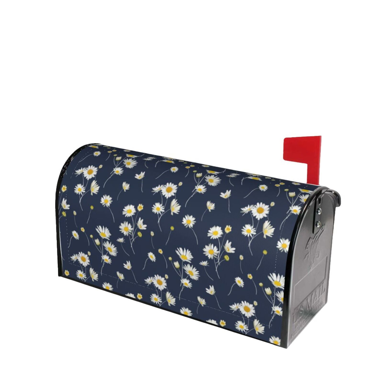 Fotbe Daisies Flowers Mailbox Covers Post Letter Box Cover Garden Decor ...