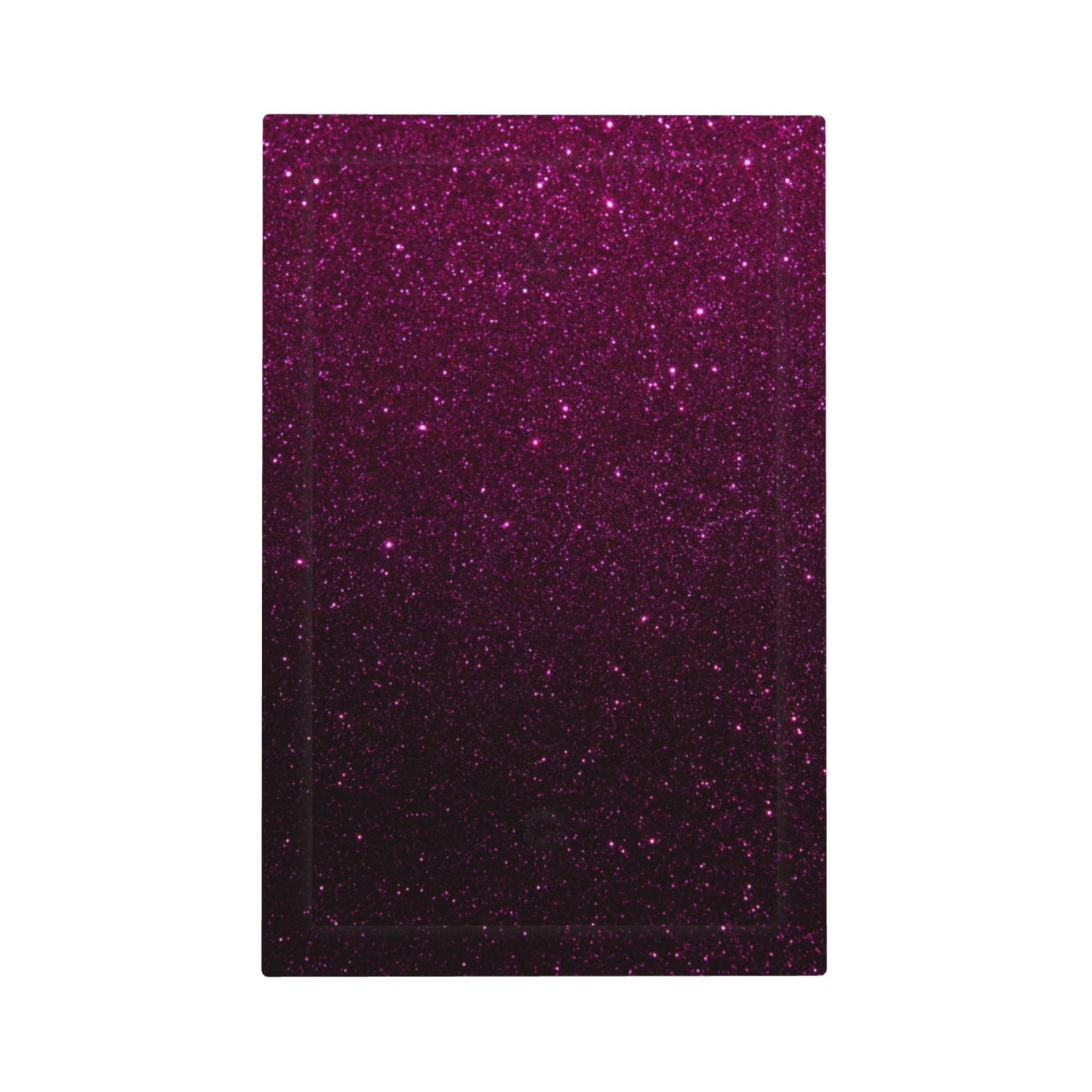 Fotbe Dark Purple Glitter Print Duplex Receptacle Wall Plate, 1-Gang 5. ...