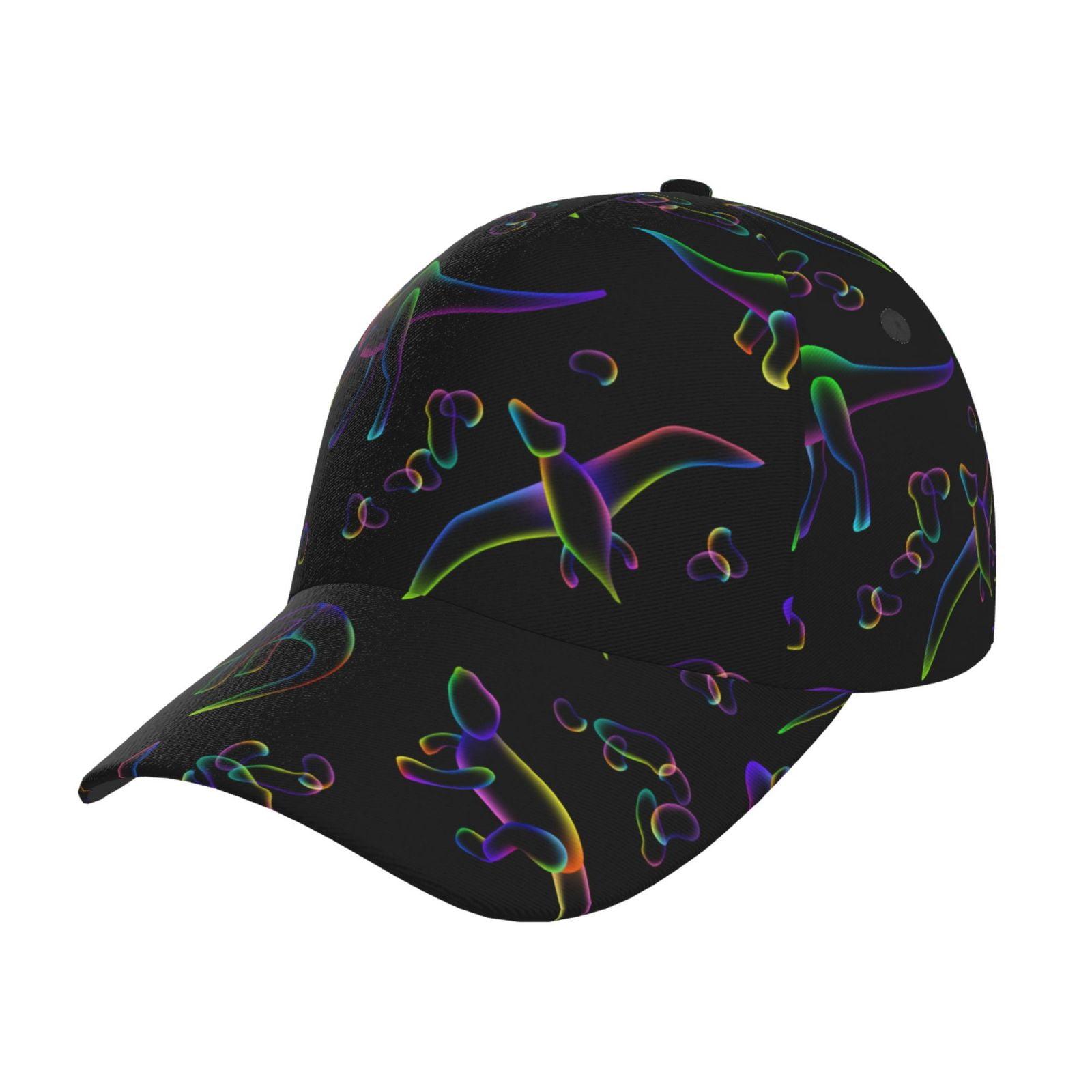 Fotbe Dinosaur Baseball Cap, Dinosaur Print Dad Hat,Outdoor Hat ...