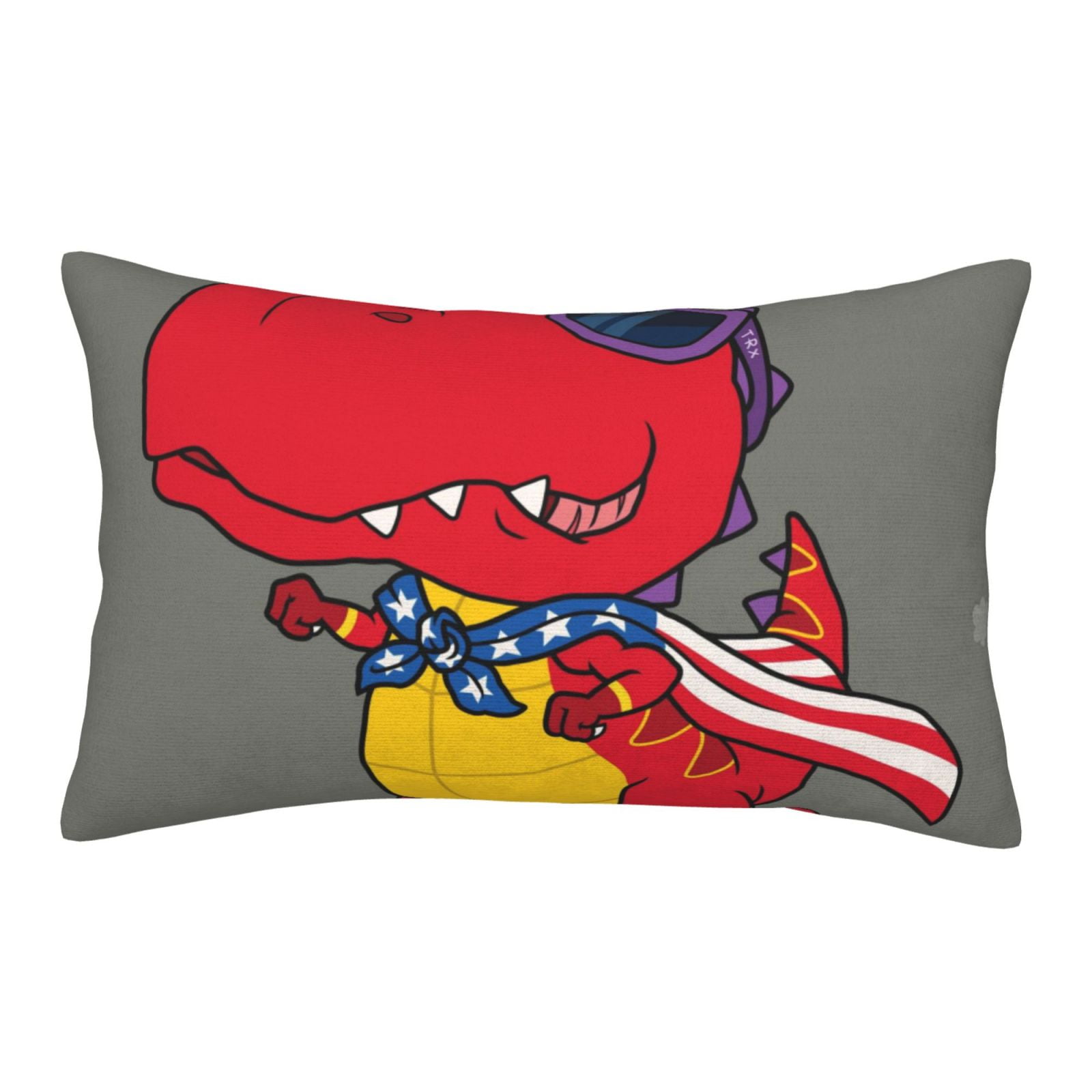 Fotbe Dinosaur Super Hero Cartoon Pillow Cases - Envelope Closure ...