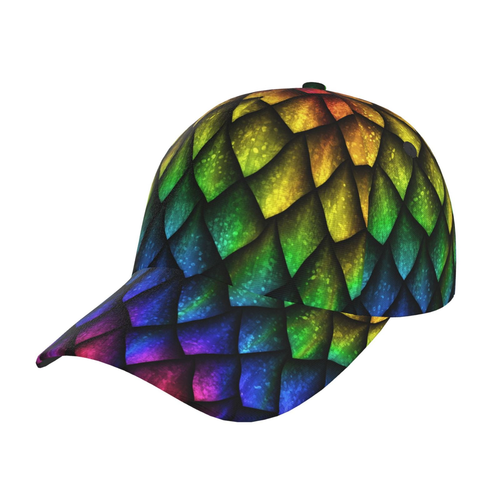 Fotbe Dragon Scales Baseball Cap, Dragon Scales Print Dad Hat,Outdoor ...