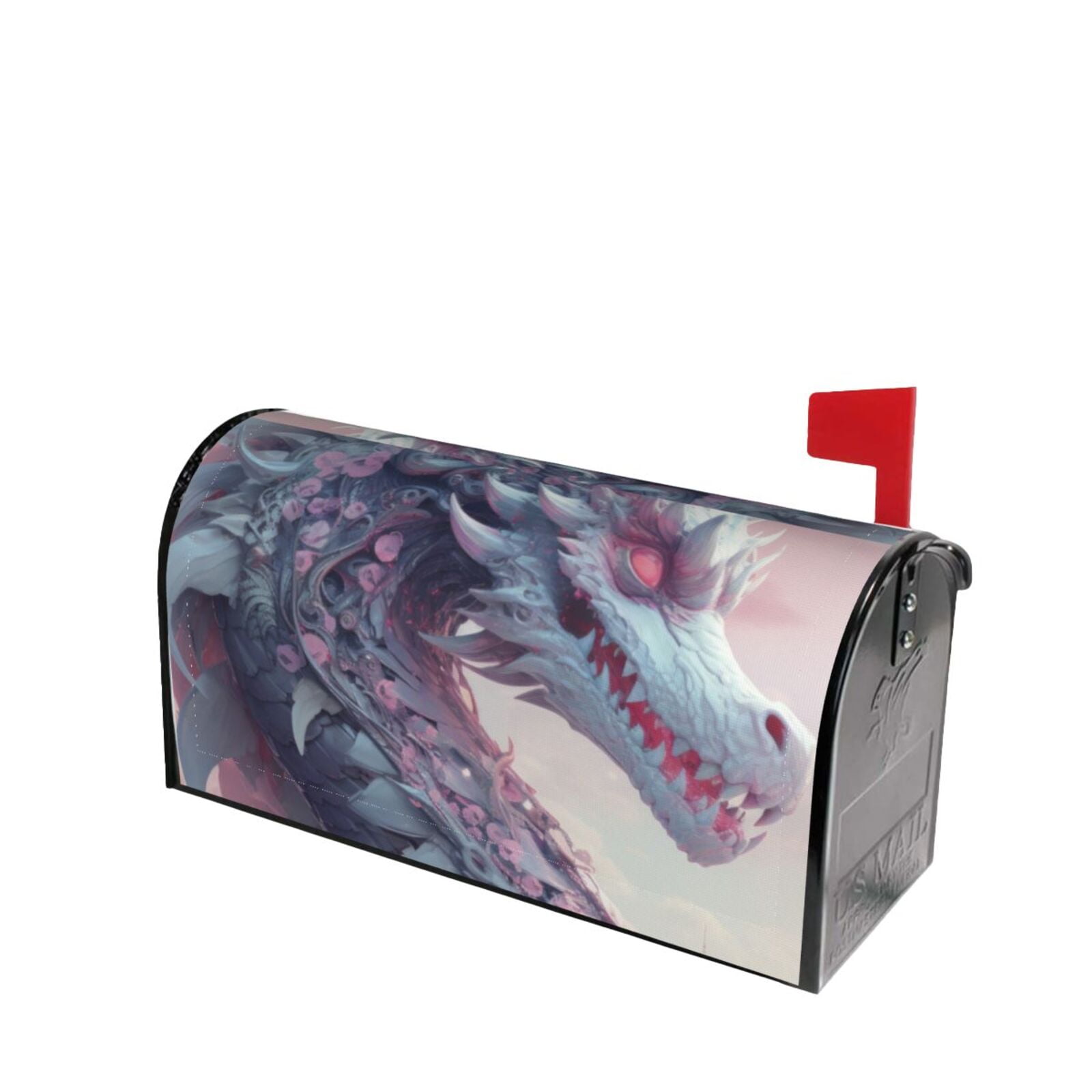 Fotbe Dragon1 Mailbox Covers Post Letter Box Cover Garden Decor ...