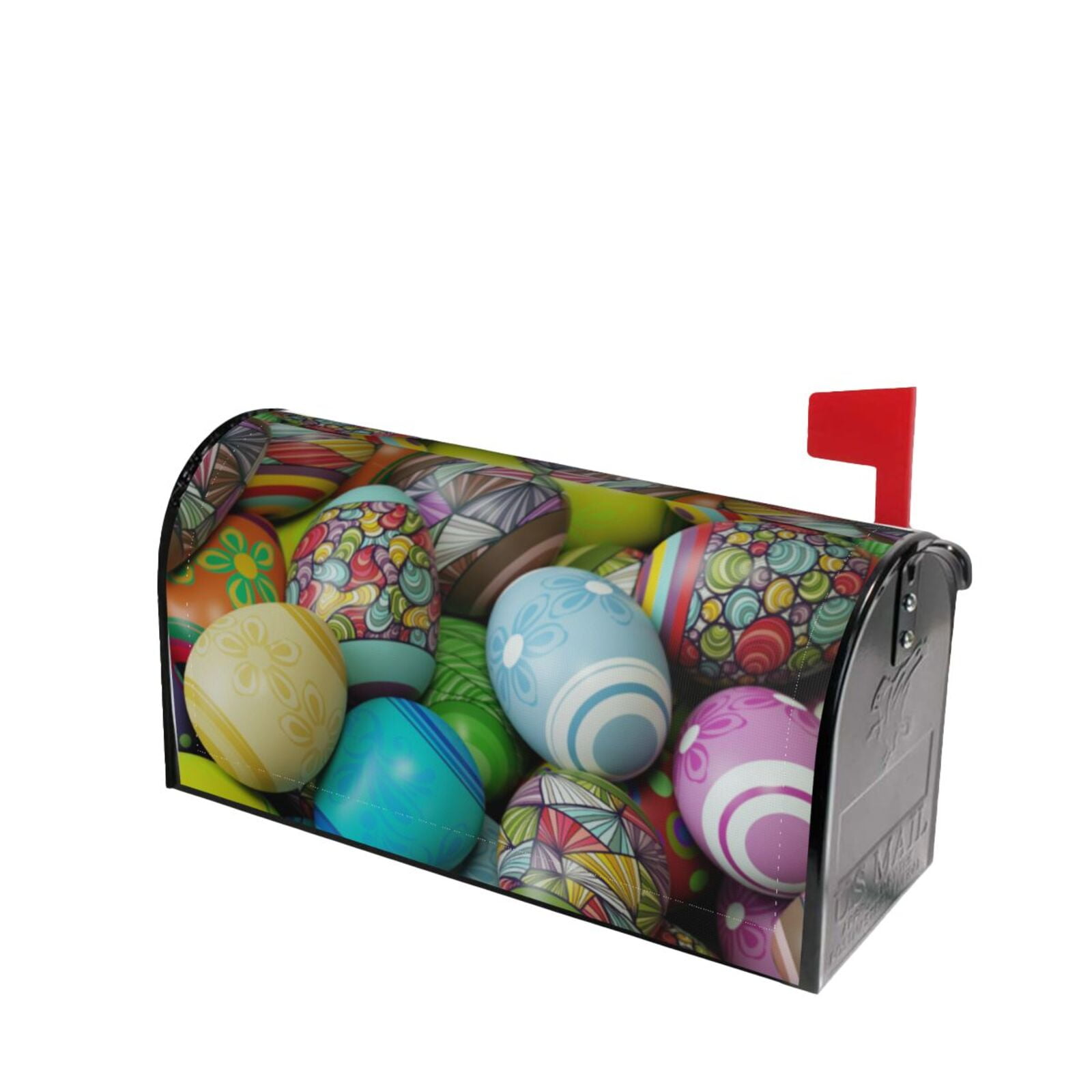 Fotbe Easter Egg1 Mailbox Covers Post Letter Box Cover Garden Decor ...