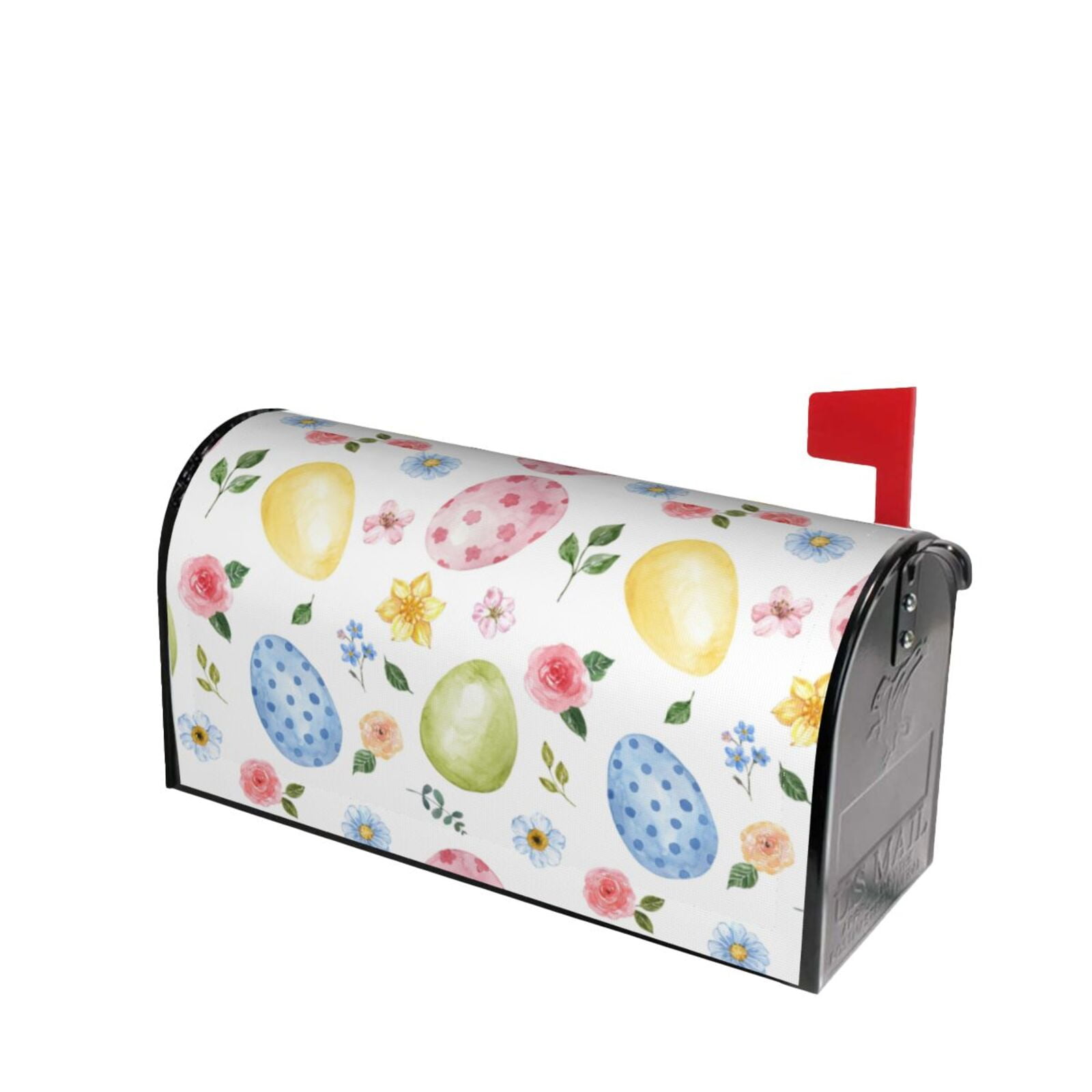 Fotbe Easter Egg3 Mailbox Covers Post Letter Box Cover Garden Decor ...