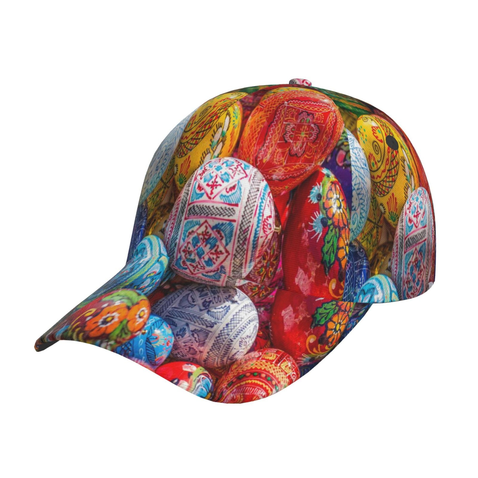 Fotbe Easter Eggs Baseball Cap, Easter Eggs Print Dad Hat,Outdoor Hat ...