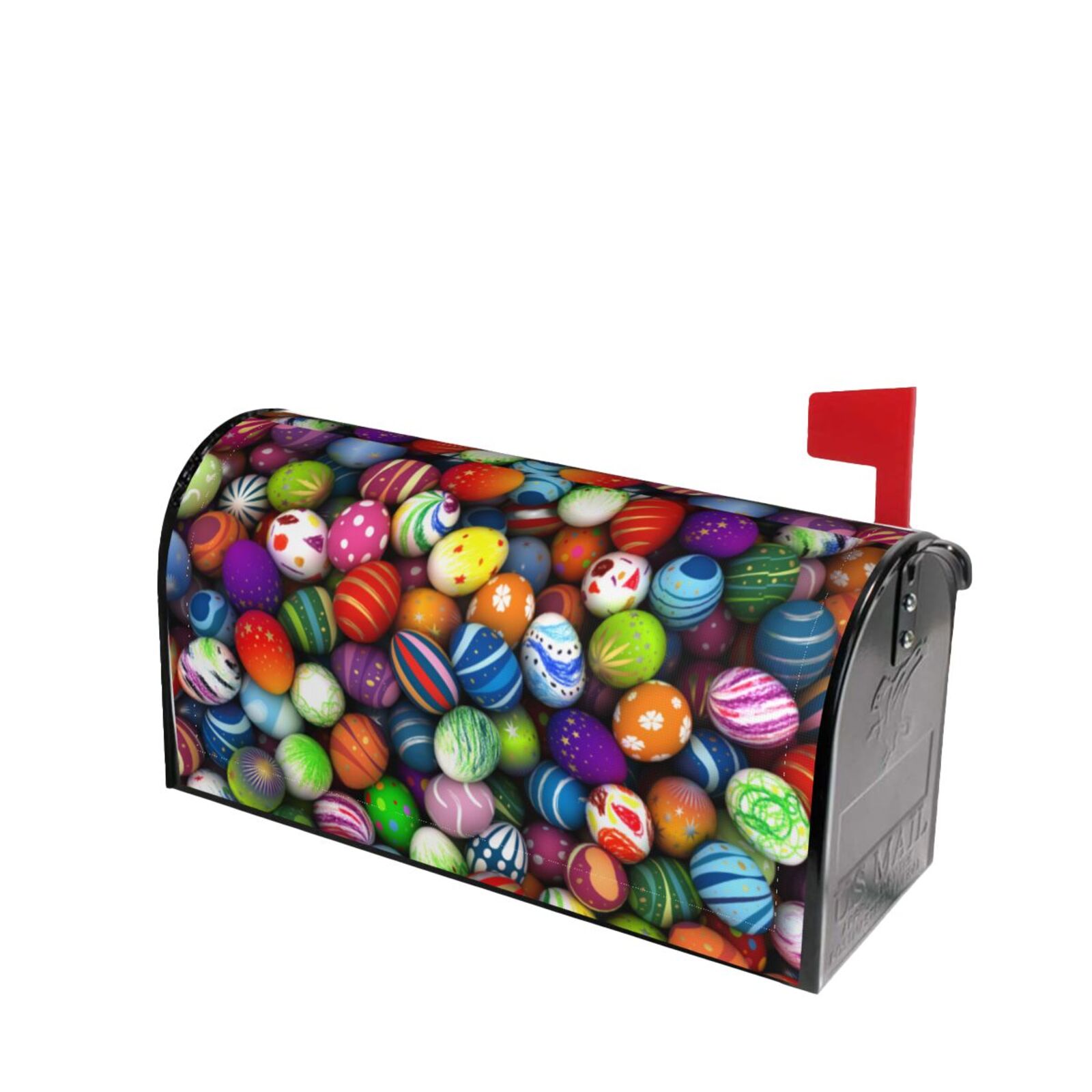 Fotbe Easter Eggs2 Mailbox Covers Post Letter Box Cover Garden Decor ...