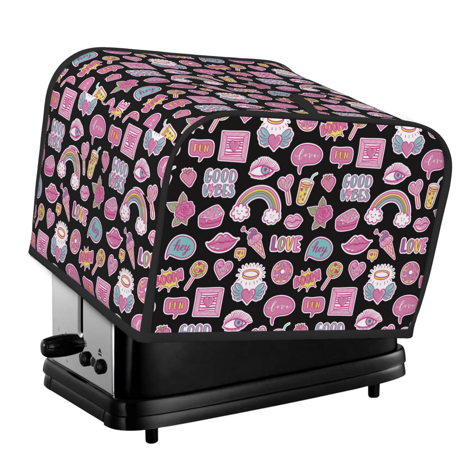 Fotbe Elements for Four Slice Toaster Cover, Fingerprint Protector ...