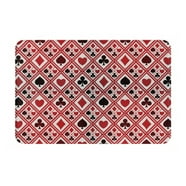 Waipfaru Farmhouse Rooster Doormat Non Slip Entrance Welcome Door Mat ...