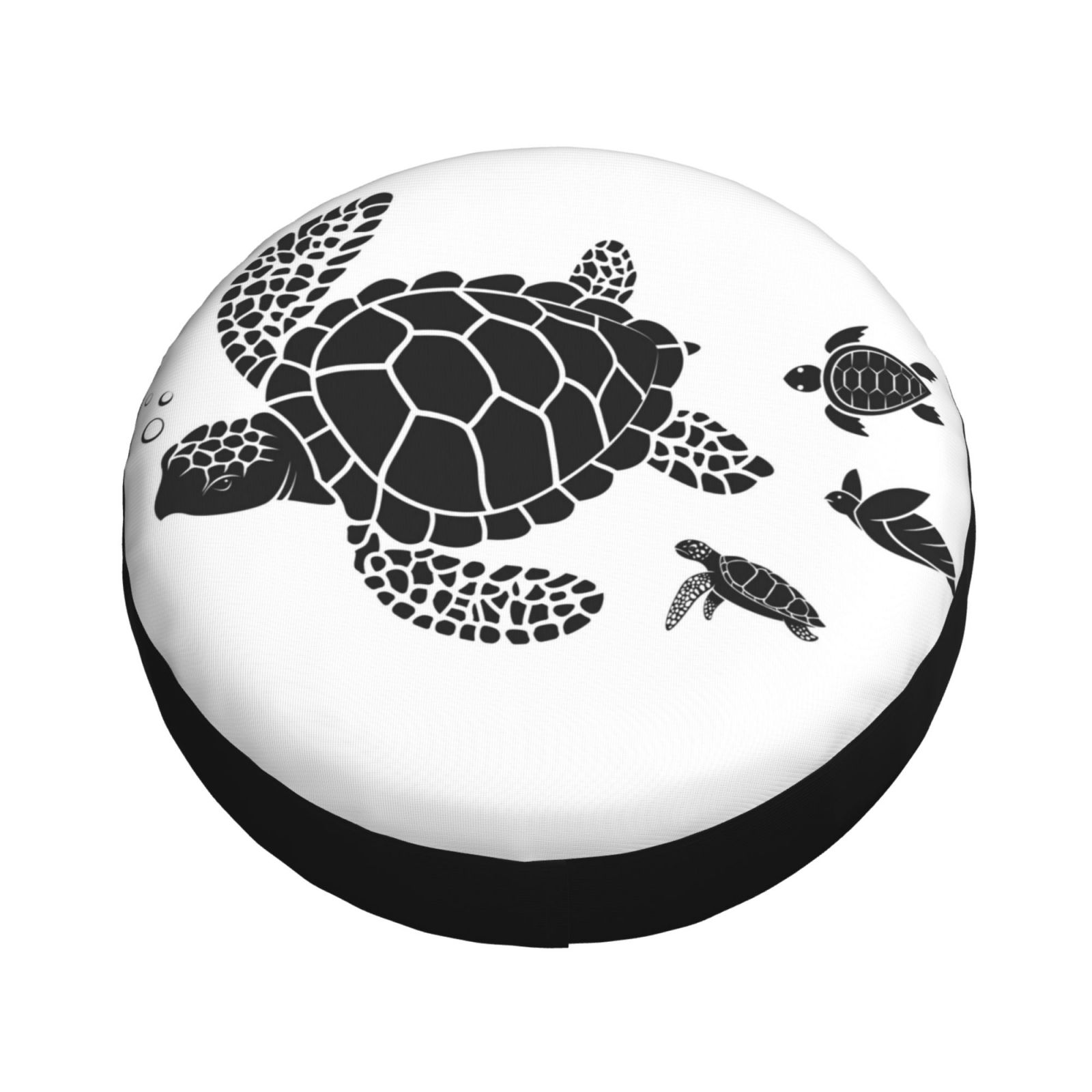 Fotbe Family Of Sea Turtles Spare Tire Cover Thickening Universal Fit ...