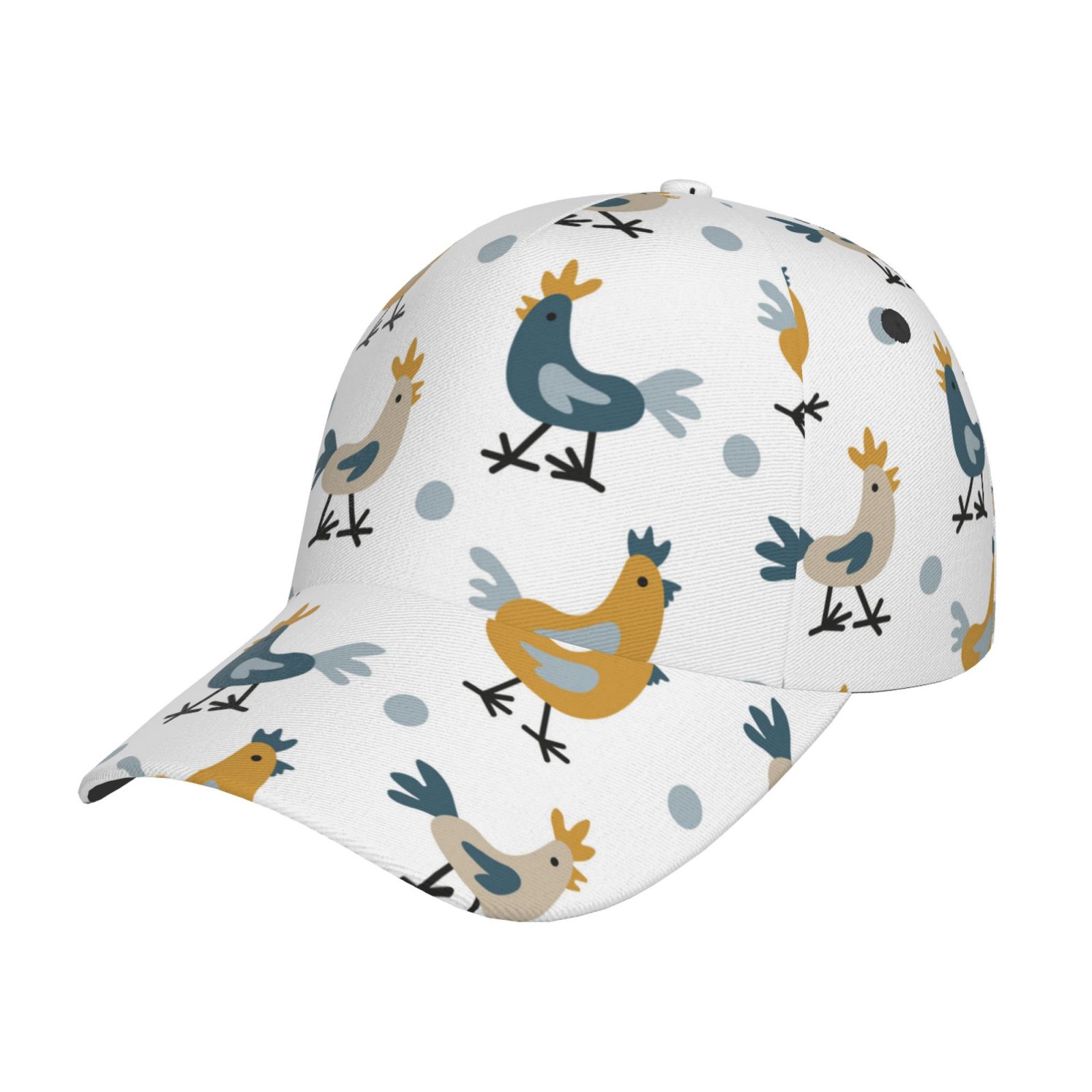 Fotbe Farm Roosters Baseball Cap, Farm Roosters Print Dad Hat,Outdoor ...