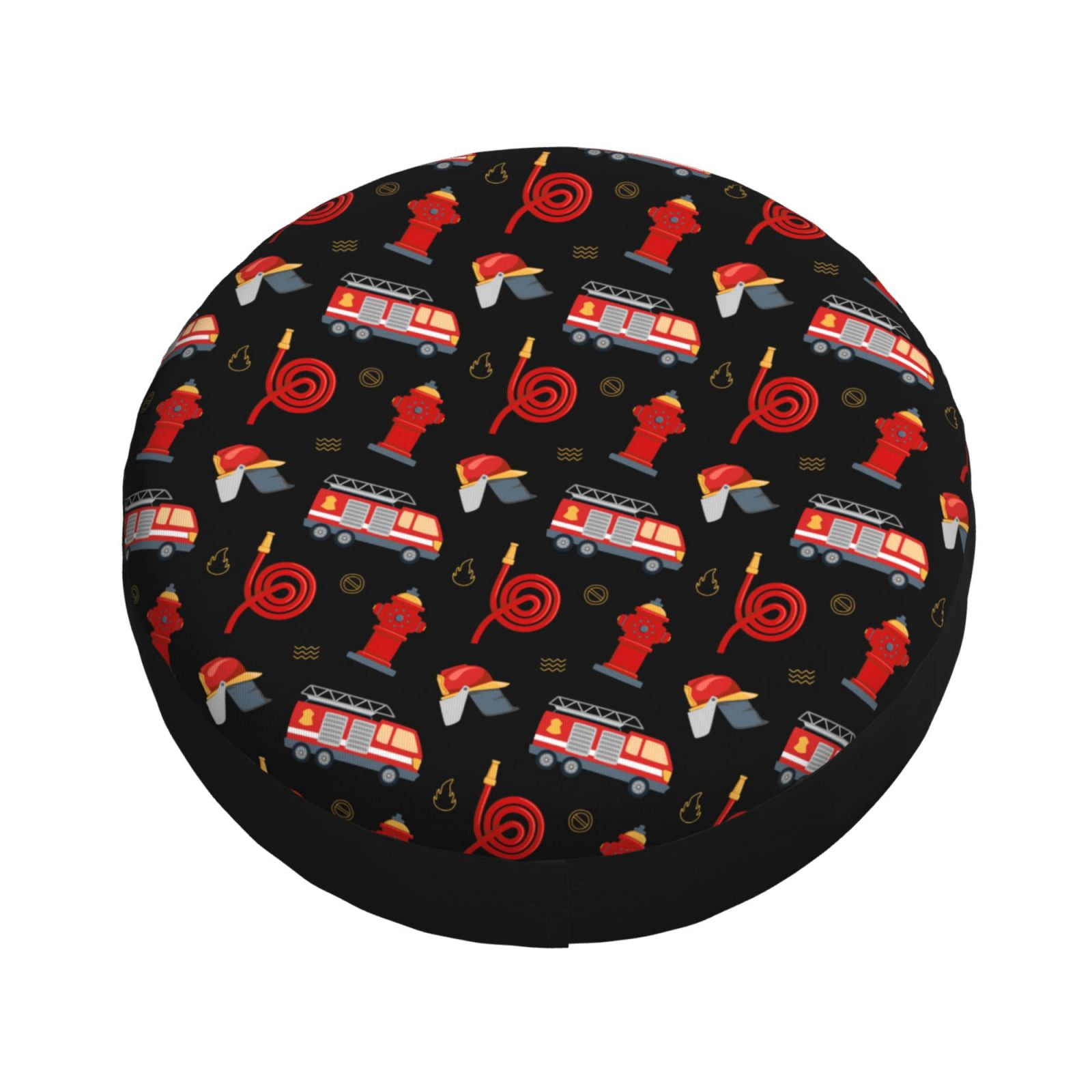Fotbe Fire Fighting Spare Tire Cover Thickening Universal Fit for Jeep ...