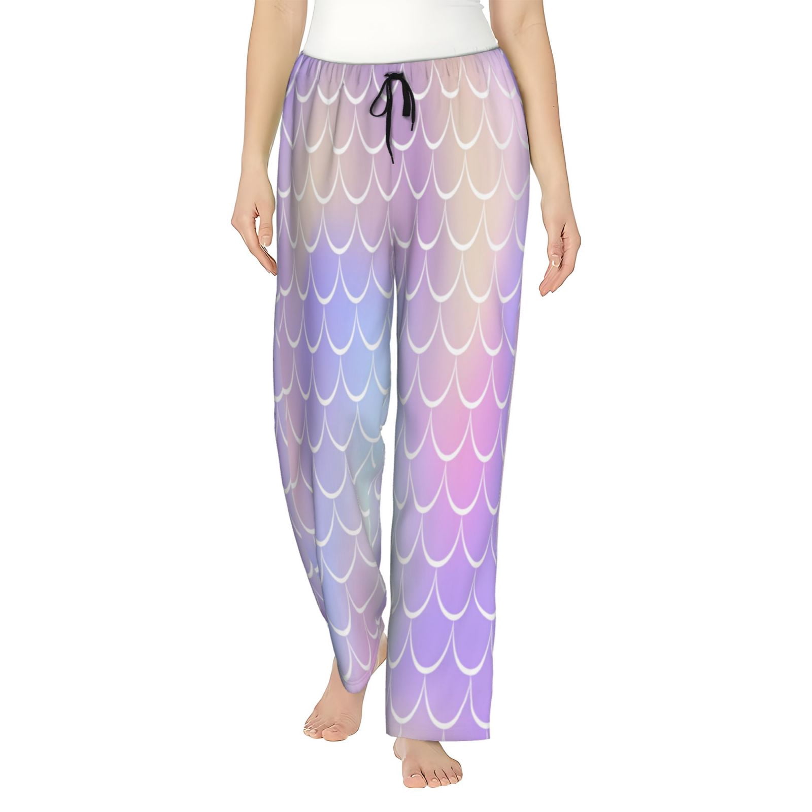 Fotbe Fish Scale1 Women's Pajama Pants,Sleepwear Pants,Pj Bottoms ...