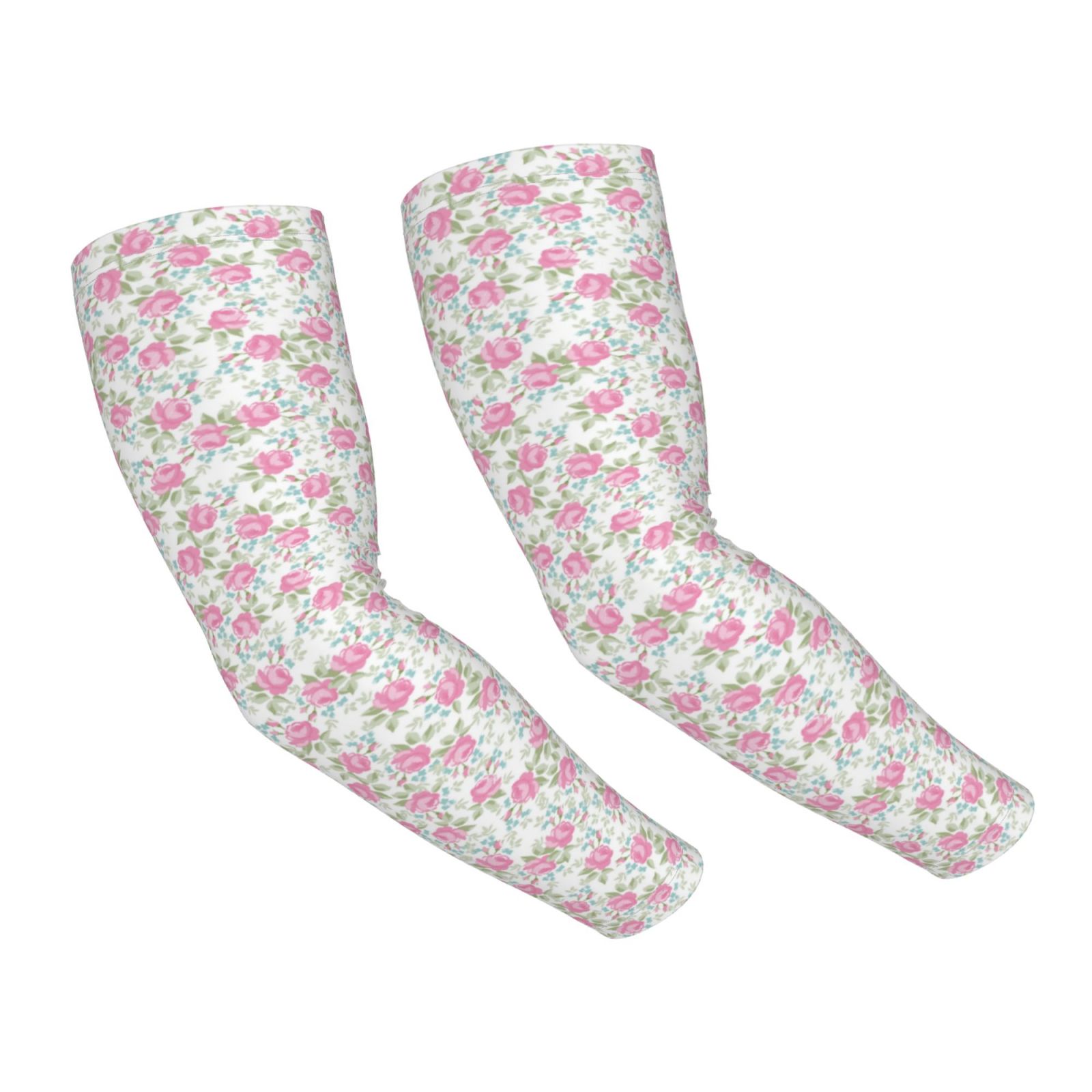 Fotbe Floral UV Sun Protection Arm Sleeves - Tattoo Cover Up ...