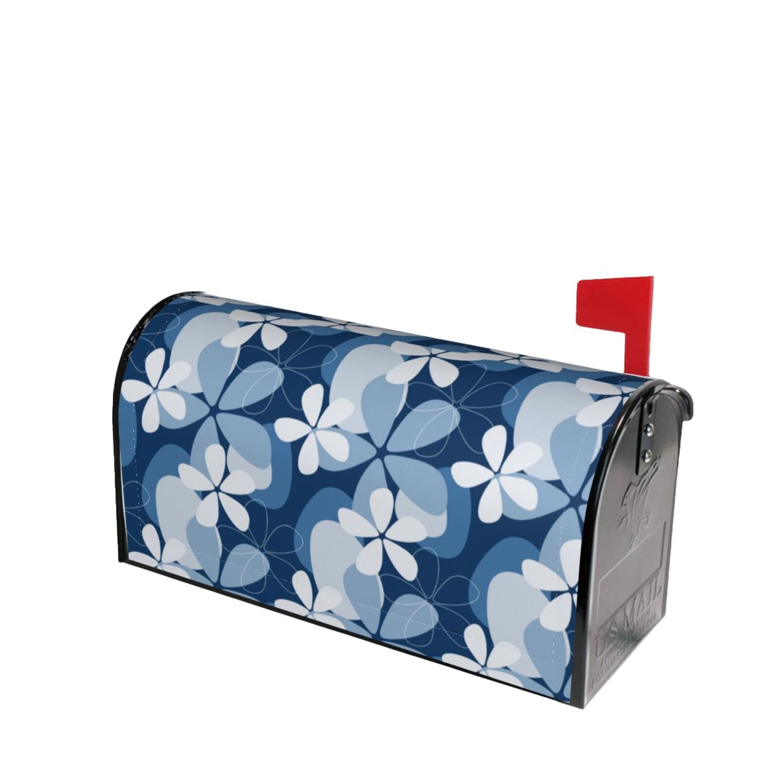 Fotbe Flower Mailbox Covers Post Letter Box Cover Garden Decor Standard ...