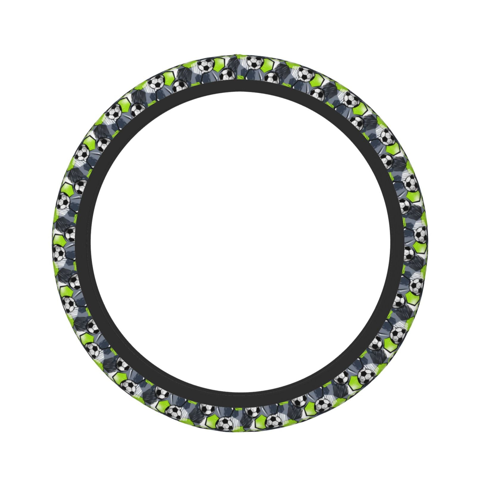 Fotbe Football for Steering Wheel Cover Universal 15 in Car Accessories ...