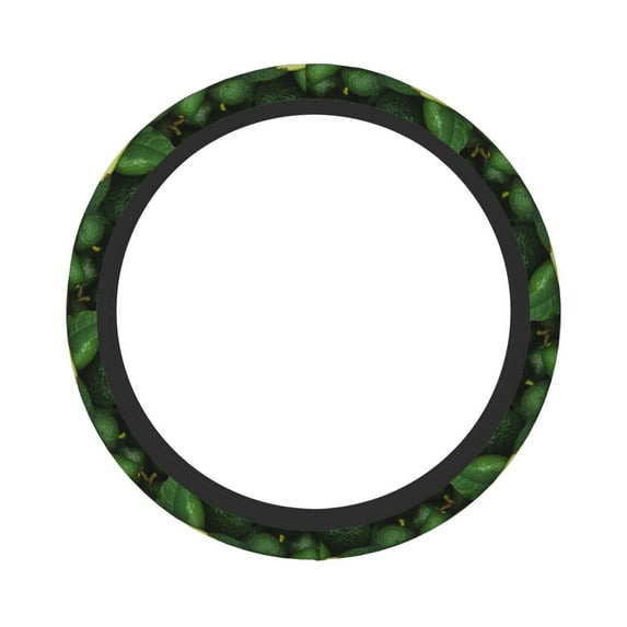 Fotbe Fresh Avocados Steering Wheel Cover Universal 15 in Car ...