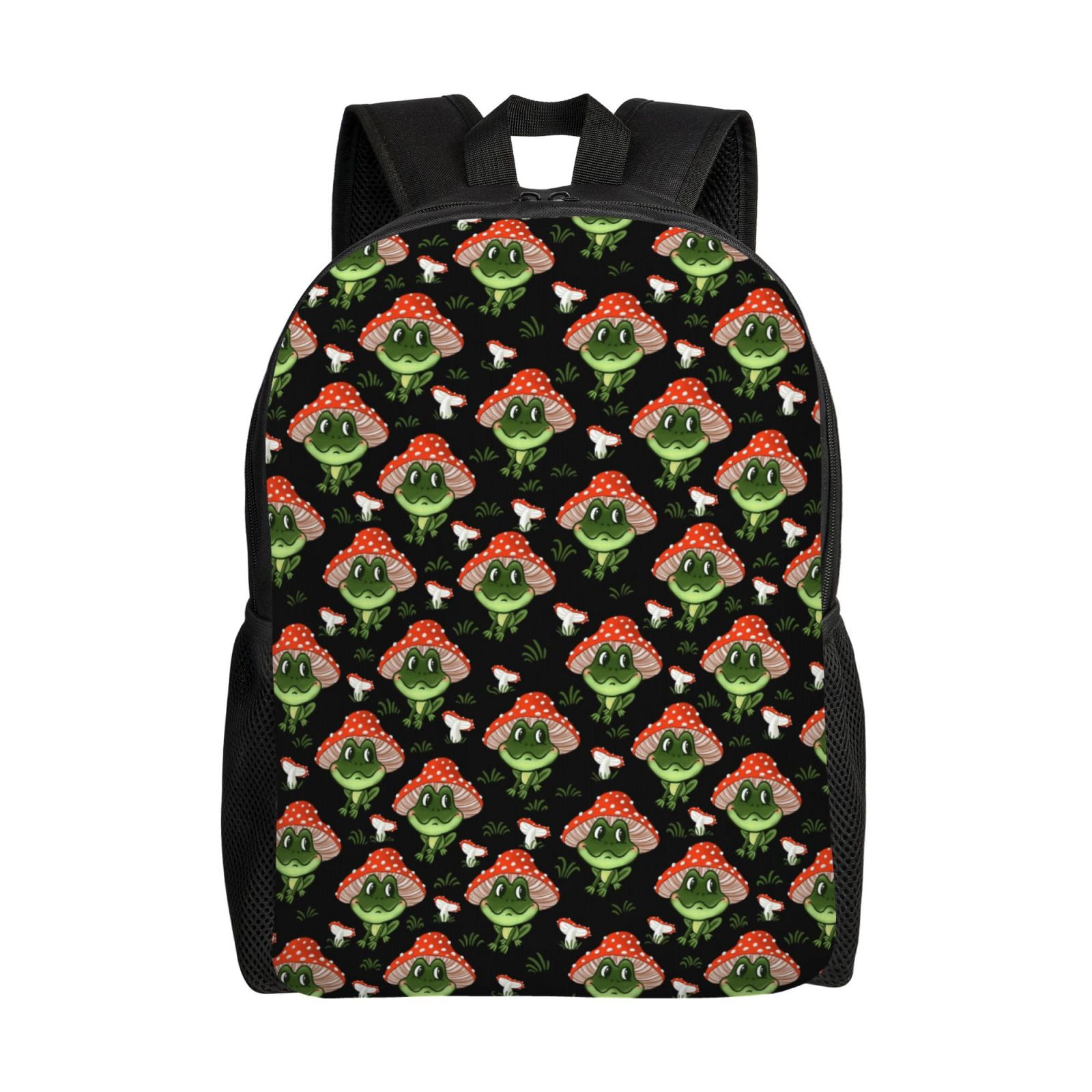 Fotbe Frogs In Mushroom Hats Travel Laptop Backpack, Business Slim ...