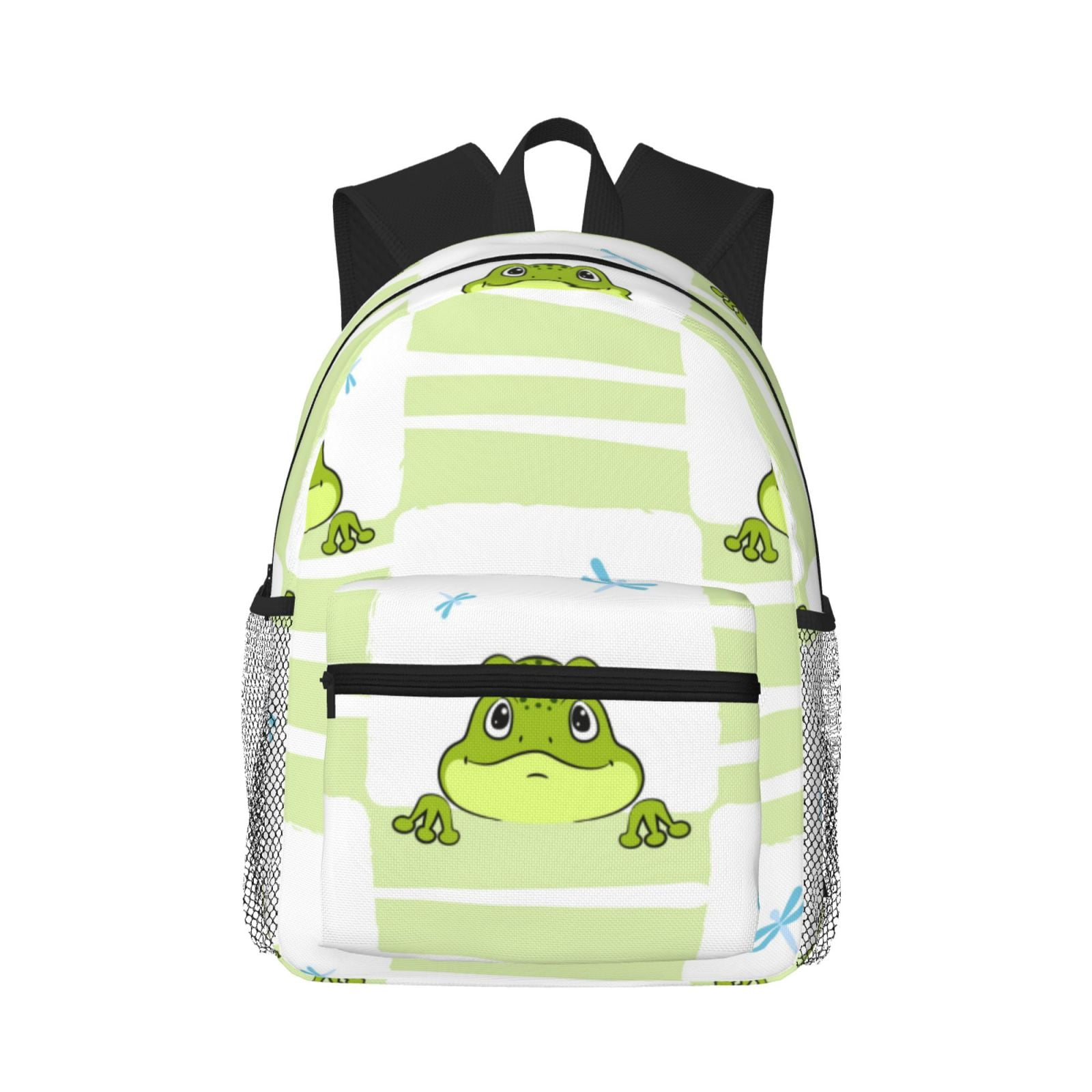 Fotbe Frogs and Dragonflies Lightweight Casual Laptop Backpack for Men ...