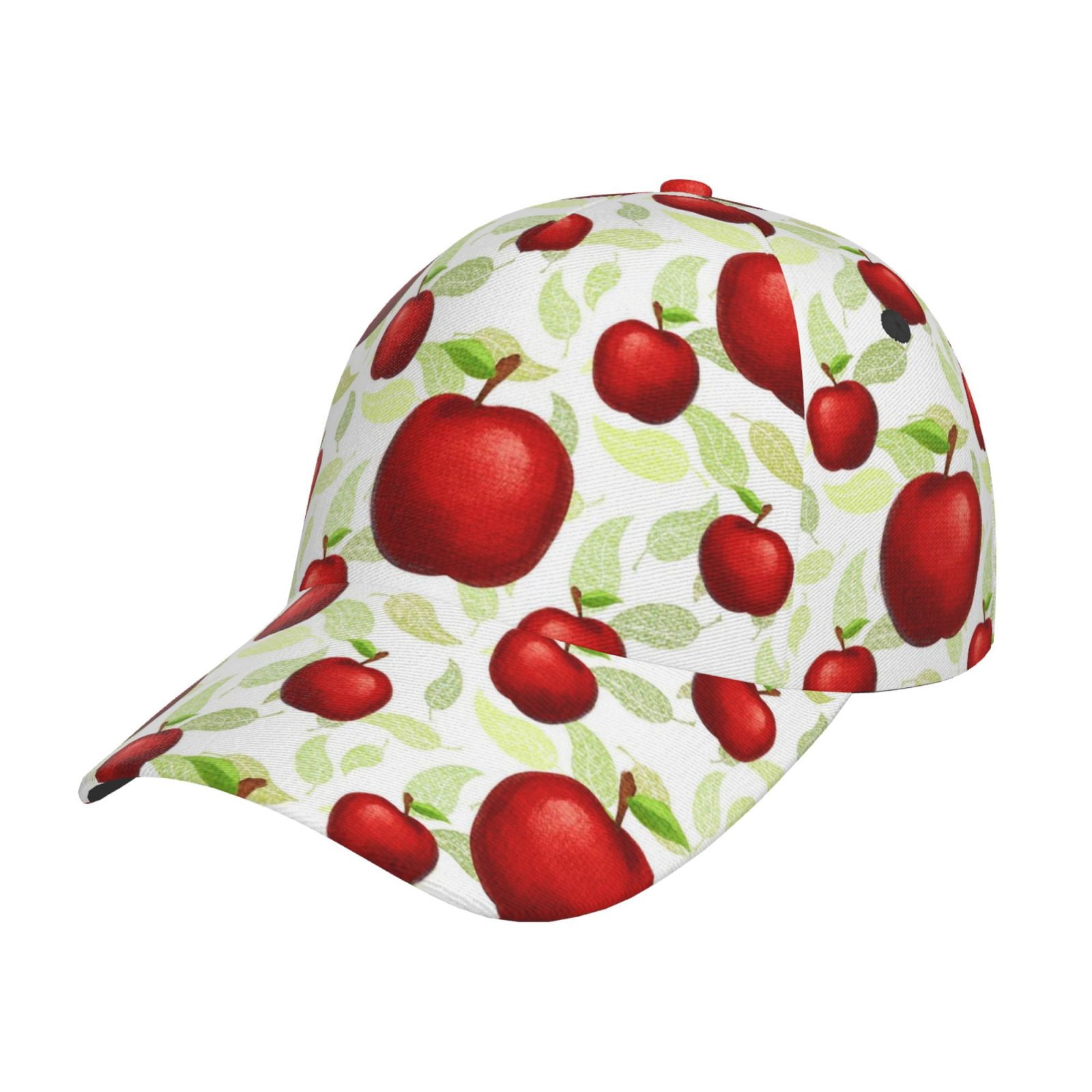 Fotbe Fruit Apples Baseball Cap, Fruit Apples Print Dad Hat,Outdoor Hat ...
