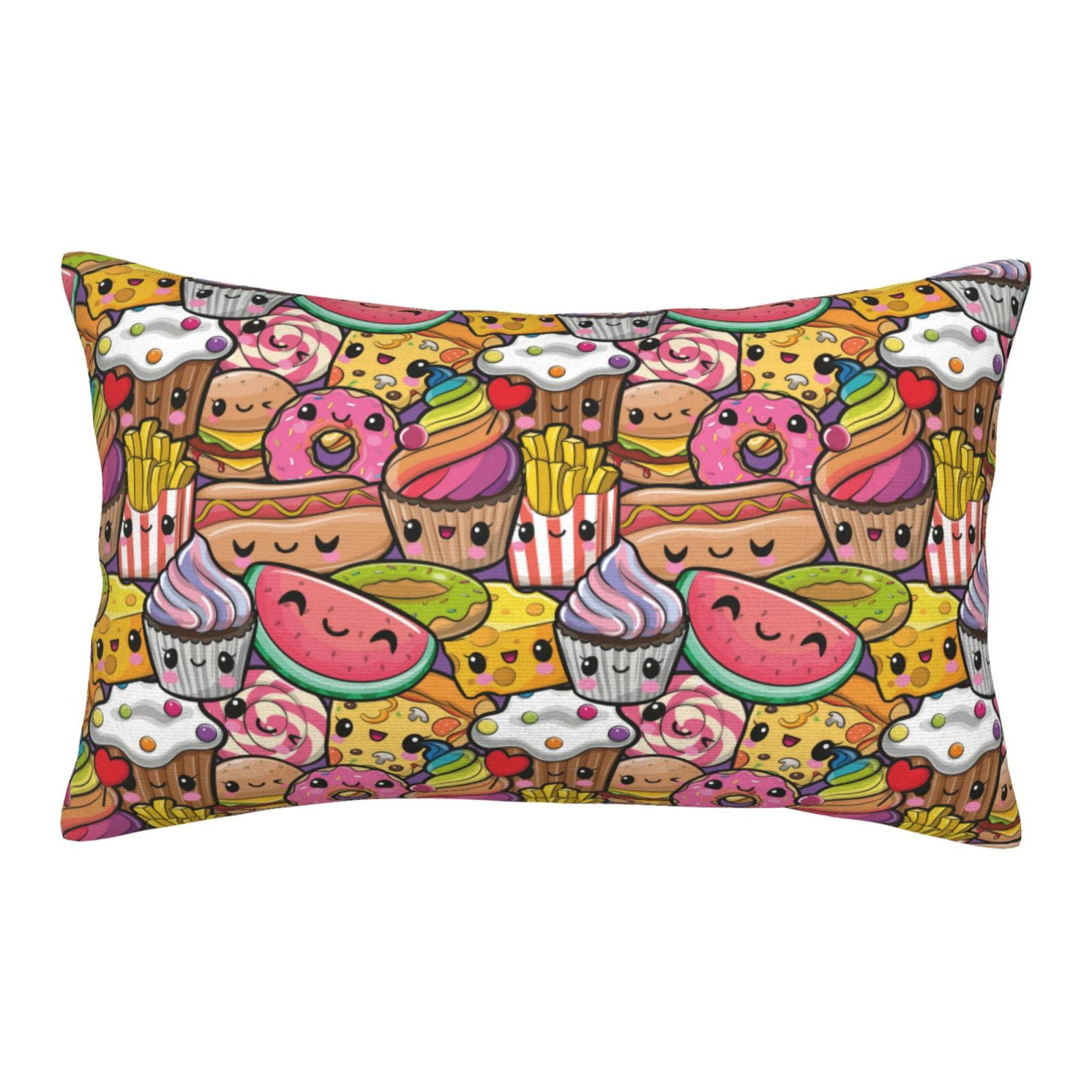 Fotbe Fruit-Flavored Ice-Cream Pillow Cases - Envelope Closure - Luxury ...