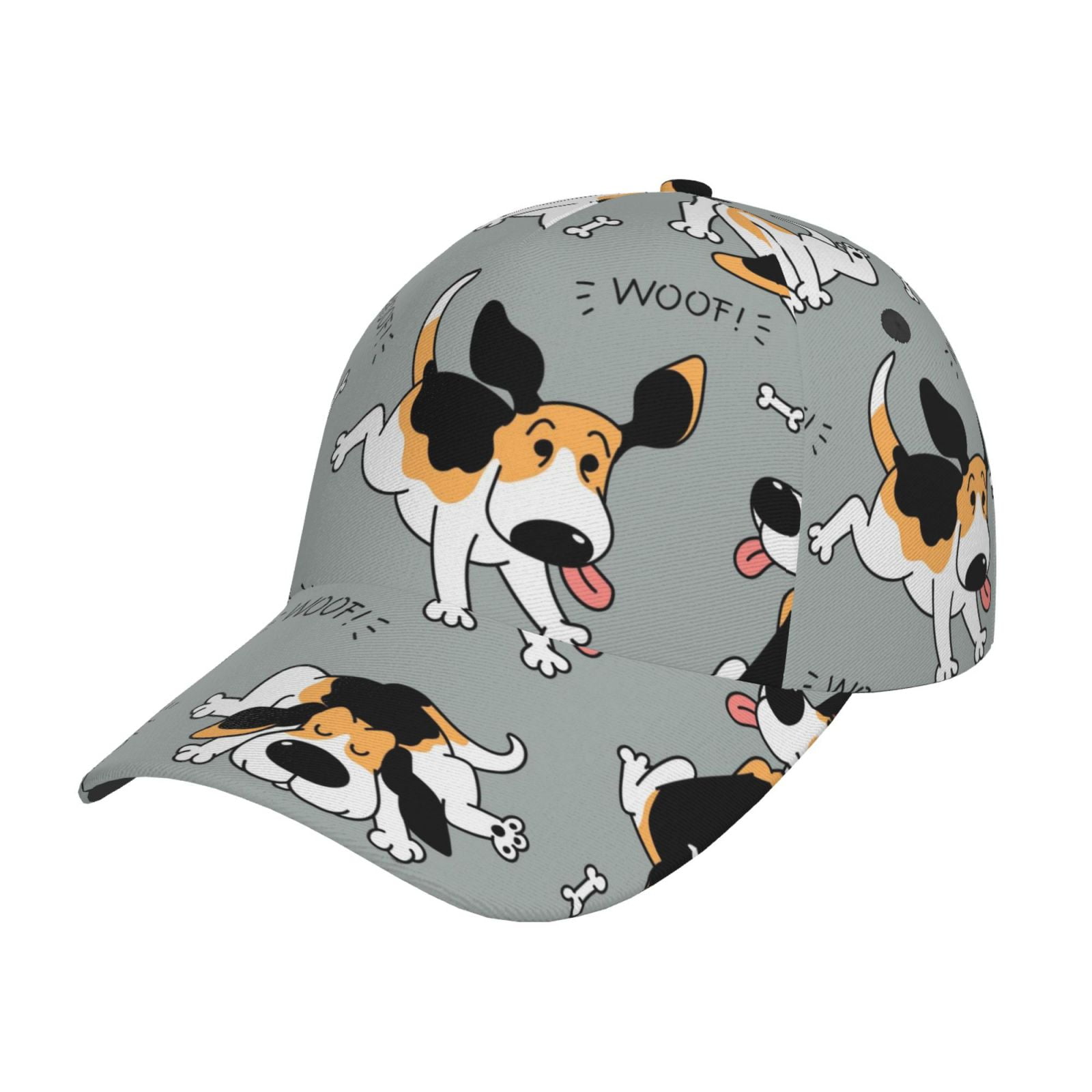 Fotbe Funny Beagle Active Dog Baseball Cap, Funny Beagle Active Dog ...