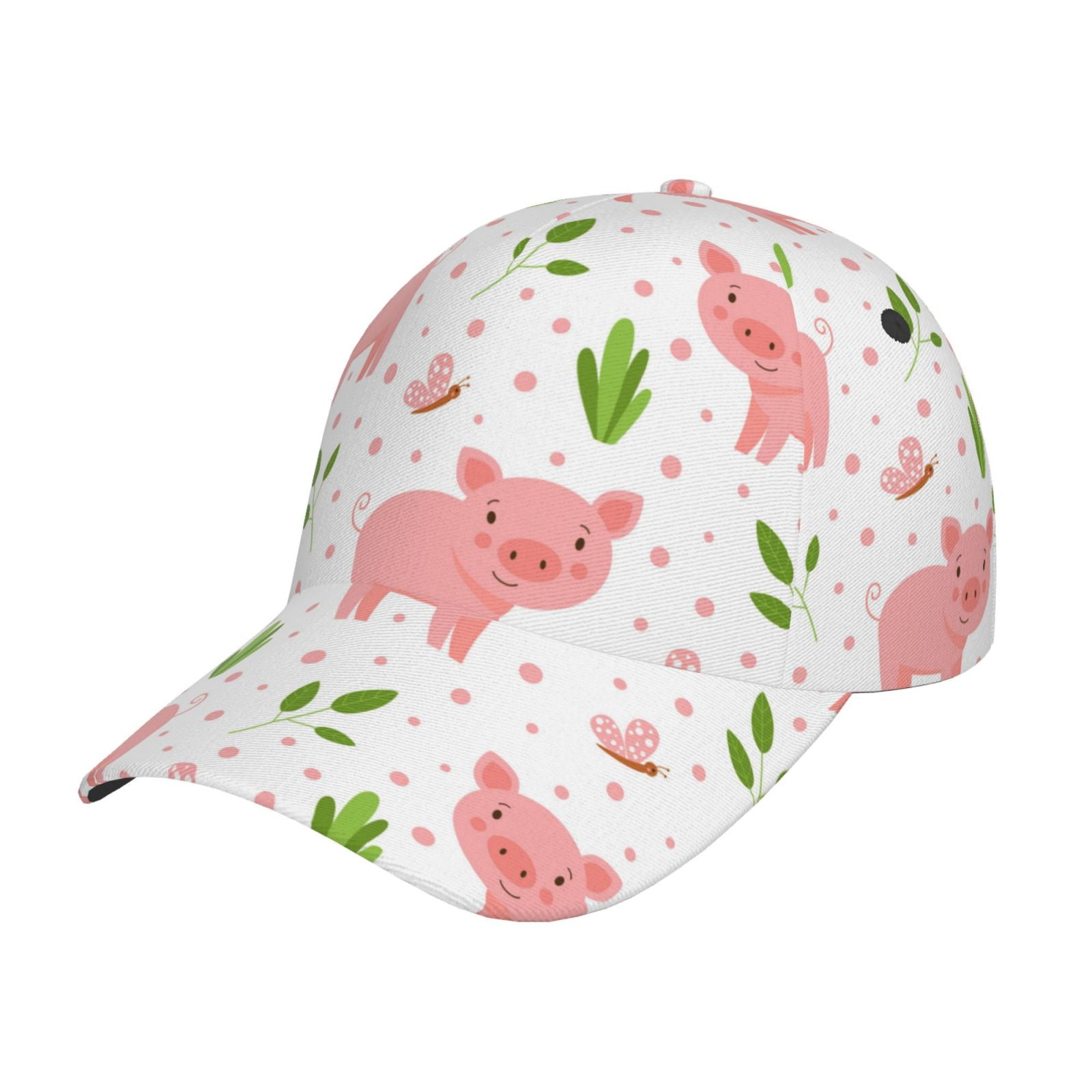 Fotbe Funny Little Pigs Baseball Cap, Funny Little Pigs Print Dad Hat ...