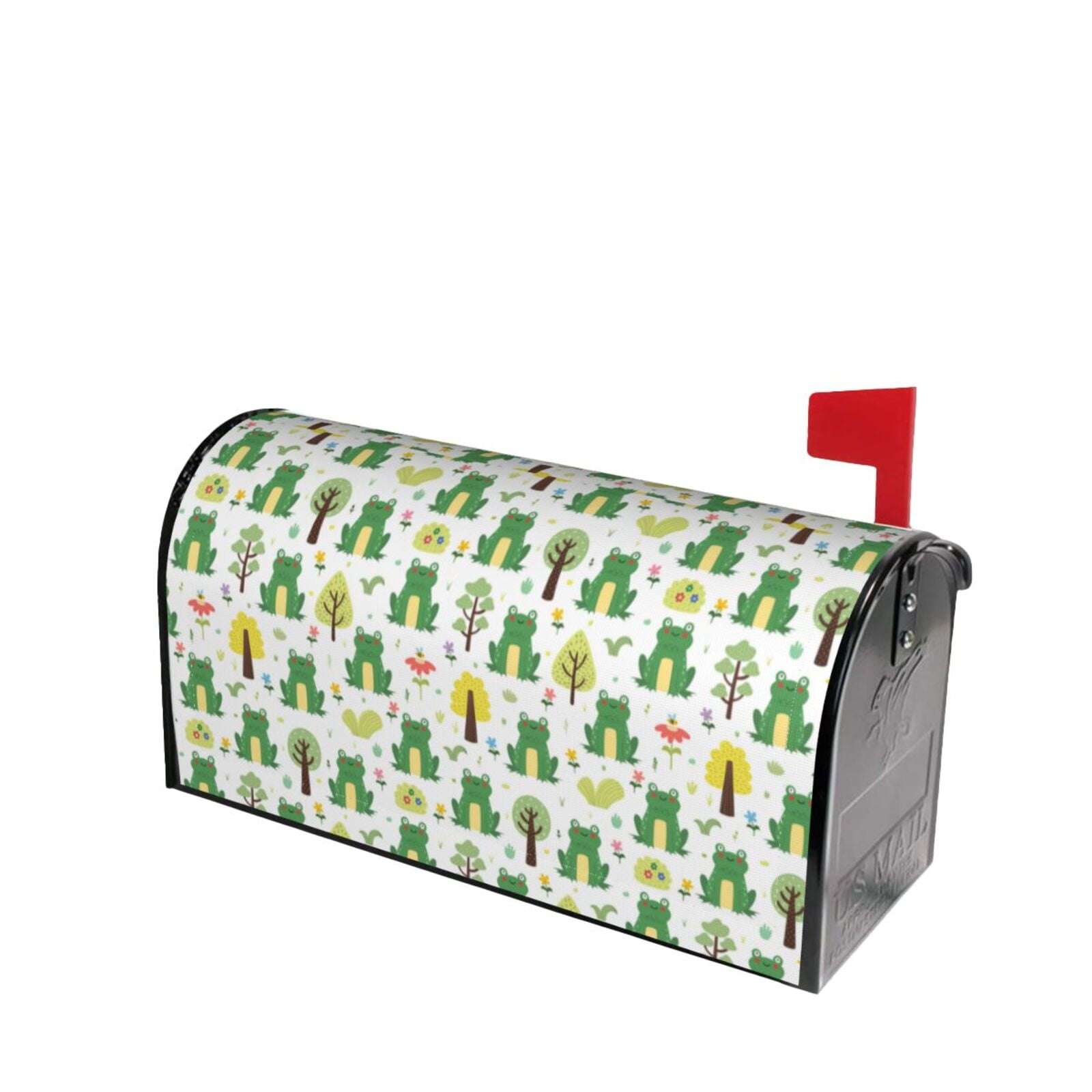 Fotbe Funny Toad Mailbox Covers Post Letter Box Cover Garden Decor ...