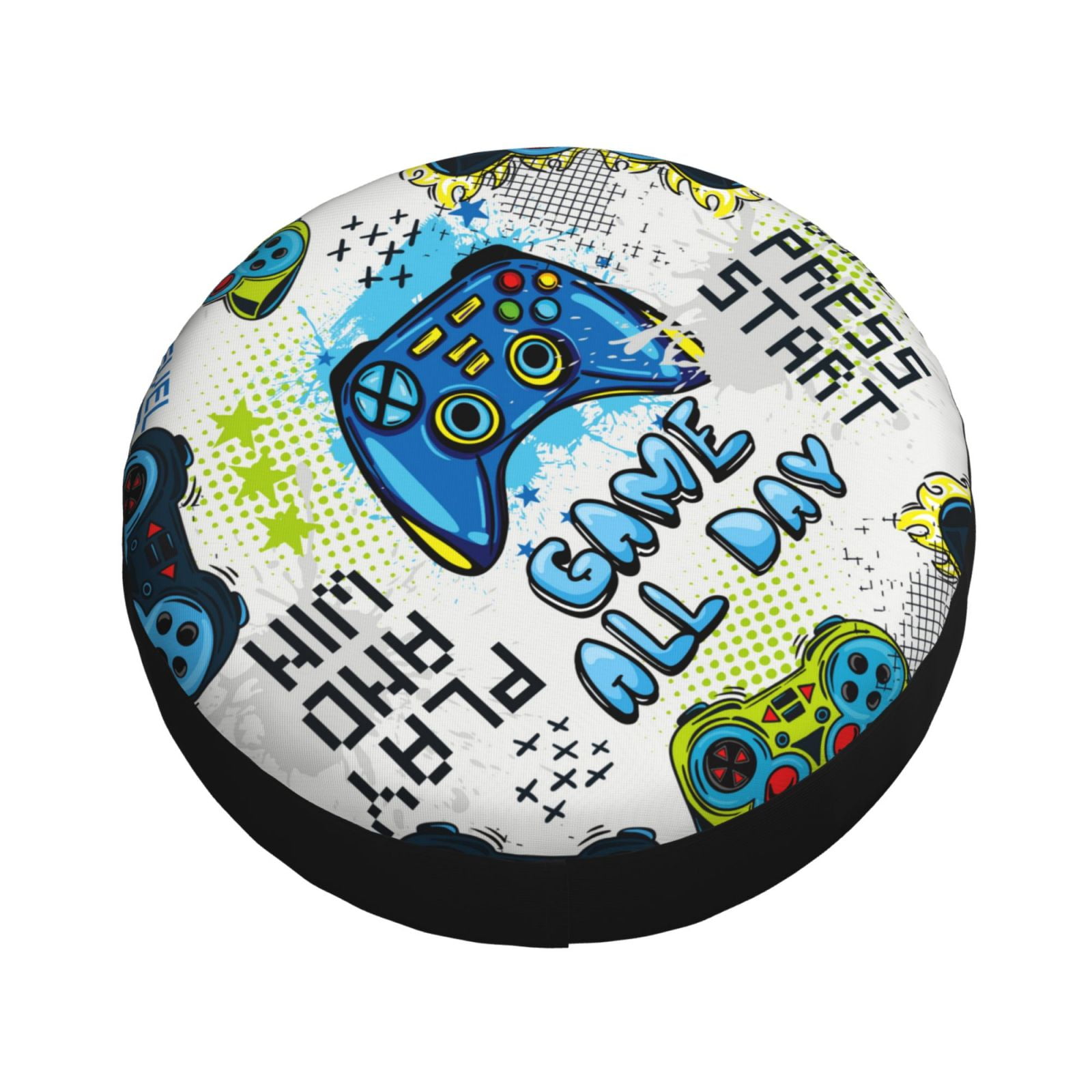 Fotbe Game All Day Spare Tire Cover Thickening Universal Fit for Jeep ...