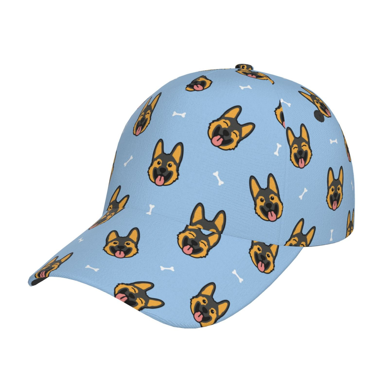 Fotbe German Shepherd Puppy Baseball Cap, German Shepherd Puppy Print ...