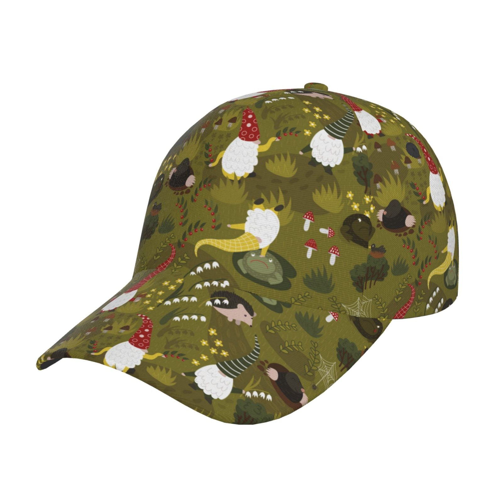 Fotbe Gnomes Playing In The Garden Baseball Cap, Gnomes Playing In The ...