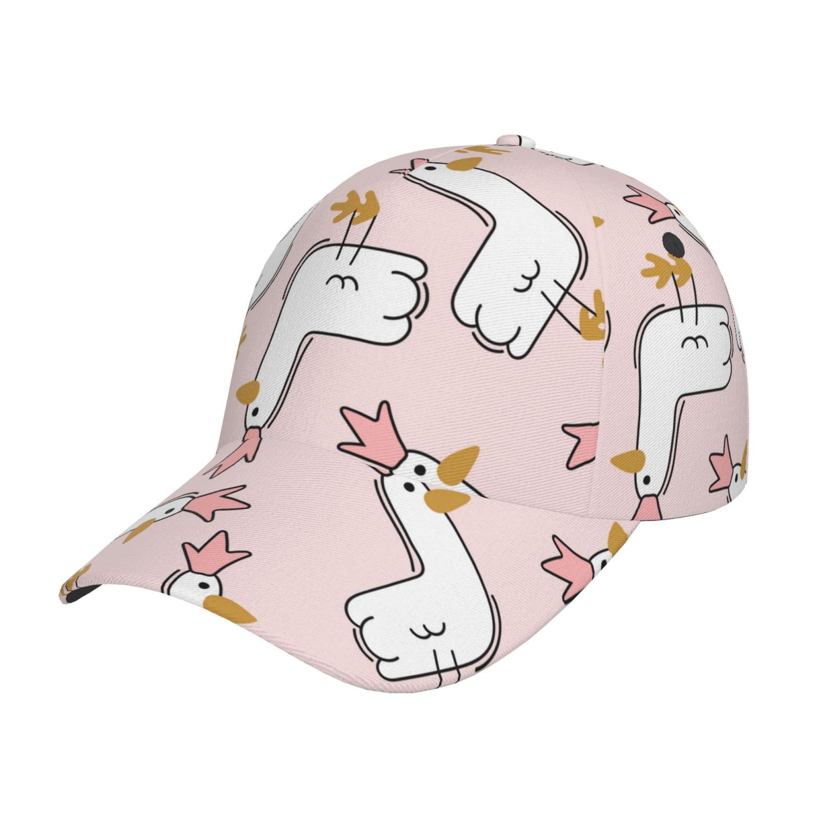 Fotbe Goose Queen Baseball Cap, Goose Queen Print Dad Hat,Outdoor Hat ...